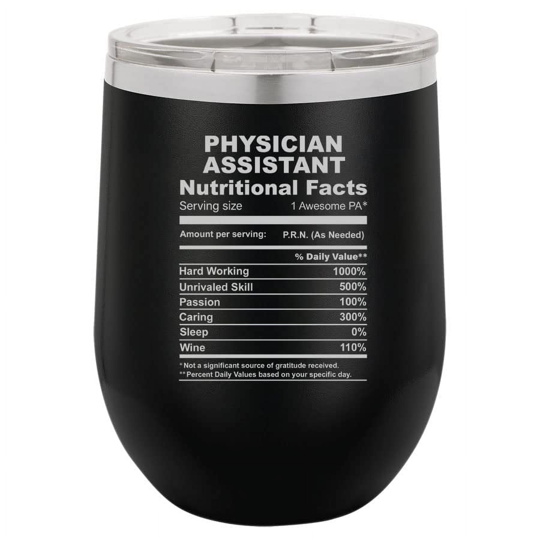 12 oz Double Wall Vacuum Insulated Stainless Steel Stemless Wine ...