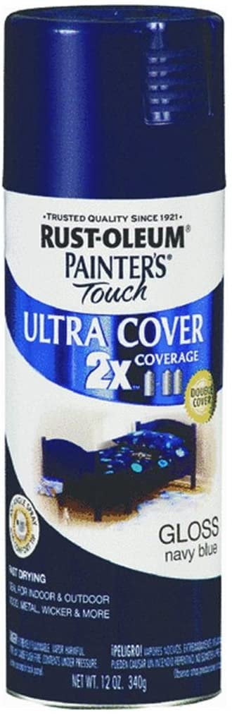 12 oz. Gloss Navy Blue General Purpose Spray Paint 6-Pack - Walmart.com