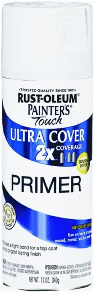 Rust-Oleum Primer Spray Gloss - White - 6 Pack, 12 oz - Walmart.com