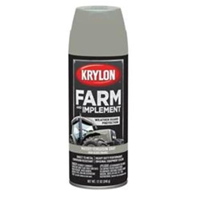 12 oz Krylon Farm & Implement Paint - Massey Ferguson Gray - Walmart.com