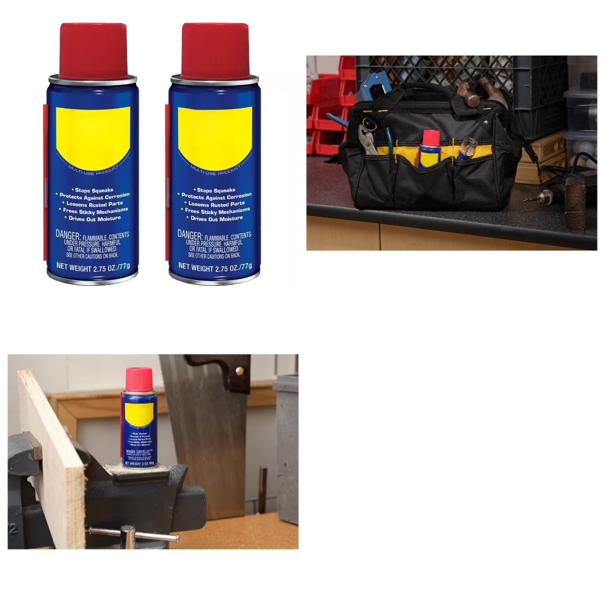 12 oz. Original Formula, Multi-Purpose Lubricant Spray with Smart Straw ...