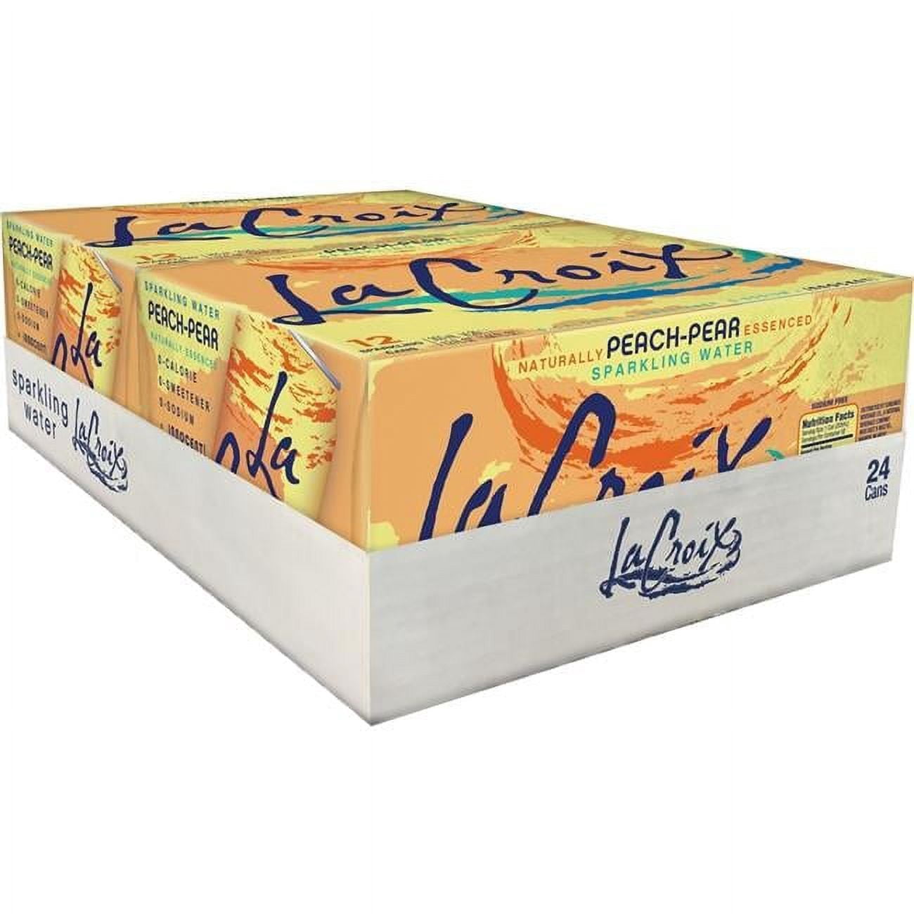 12 oz Peach Pear Sparkling Water - Pack of 12 - Walmart.com