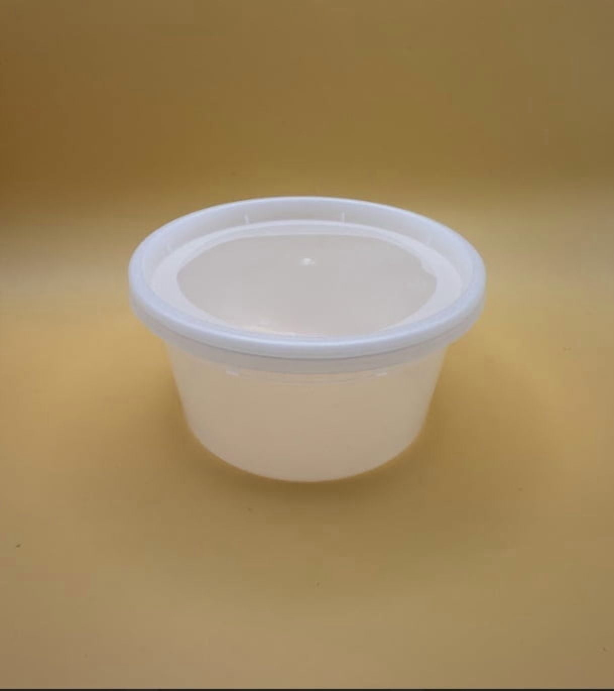 12 oz Plastic Deli Soup Containers with Lids - 72 Pack, Leakproof ...