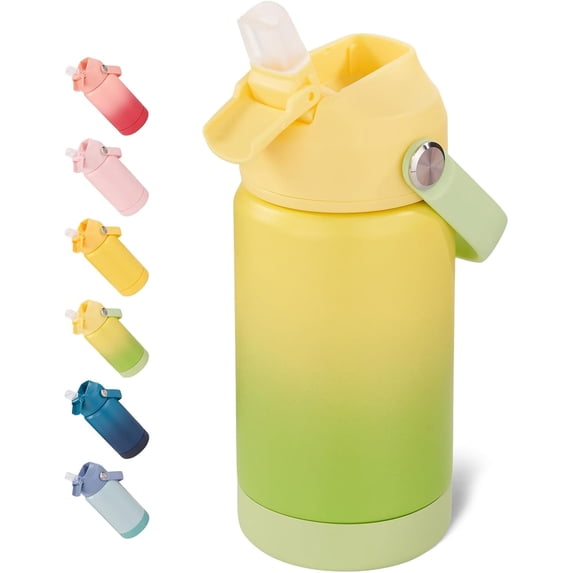 12 oz Water Bottle, Kids Water Bottles for School, Toddler Cup with ...