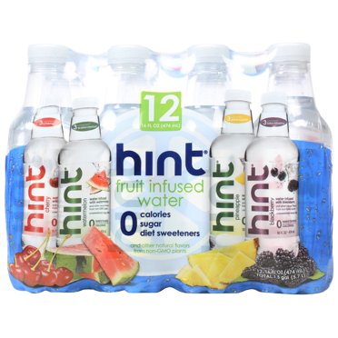Fruit2O Variety Pack Flavored Water, Strawberry, Lemon, Grape ...