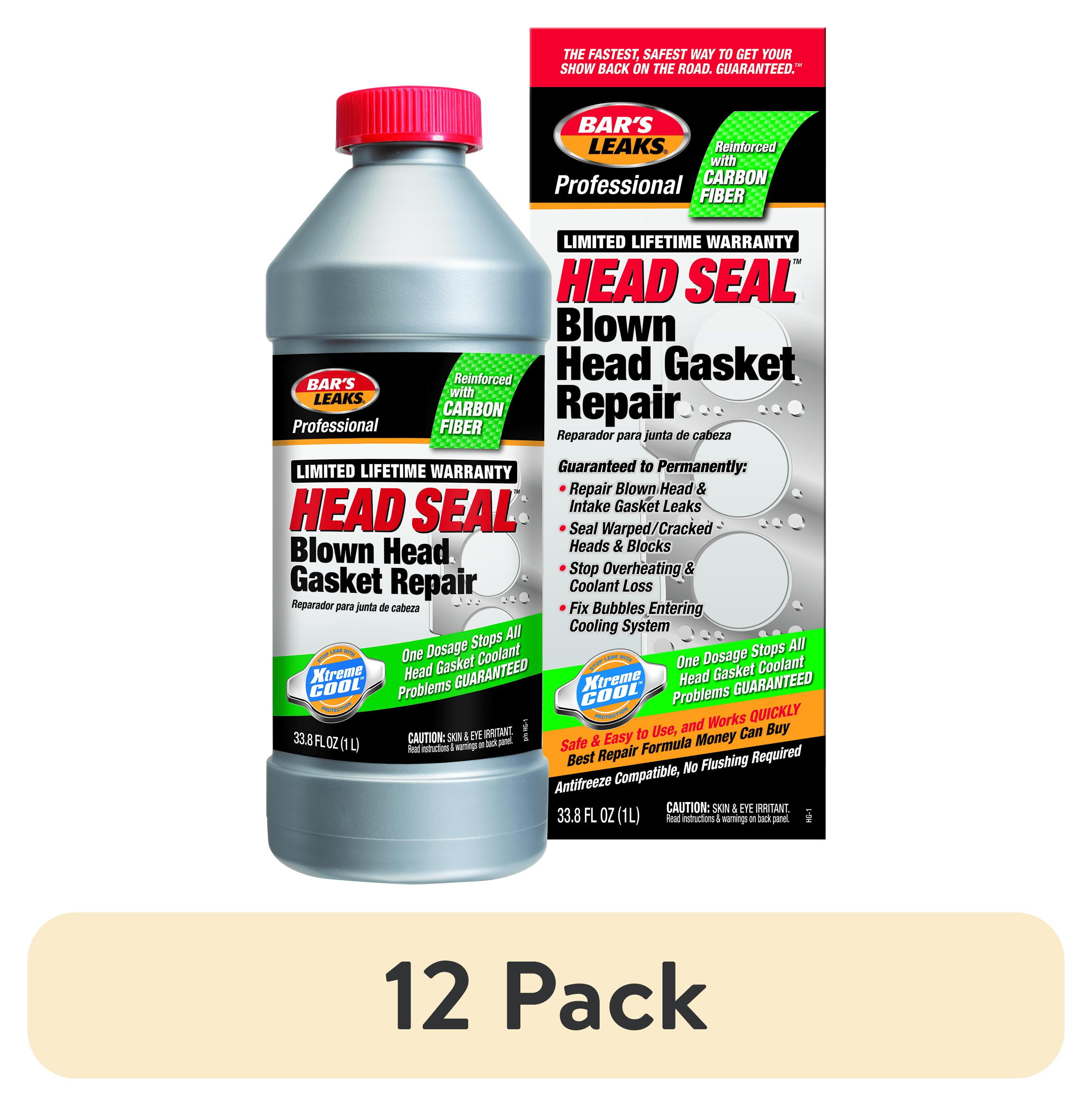 (12 pack) Bar's Leaks Head Seal Blown Head Gasket Repair, Automotive ...