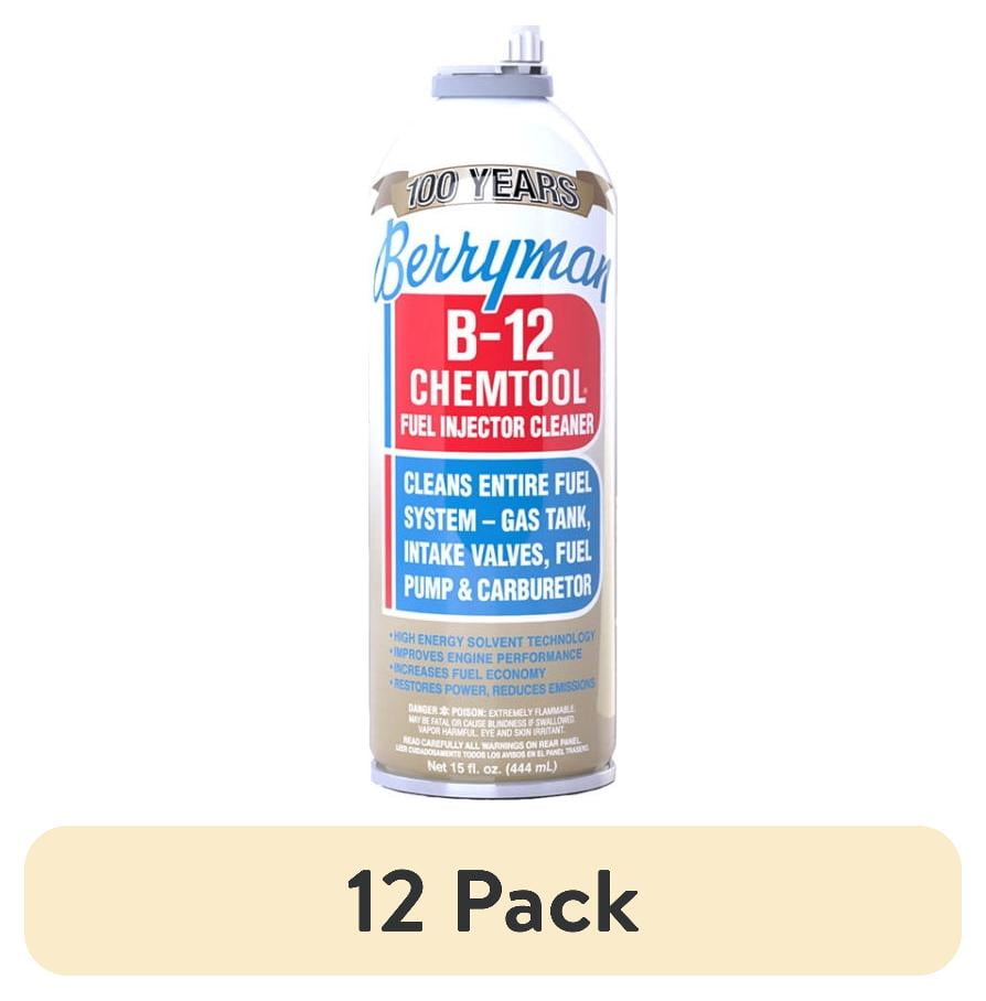 (12 pack) Berryman Products B-12 Chemtool Fuel Injector and Carburetor ...