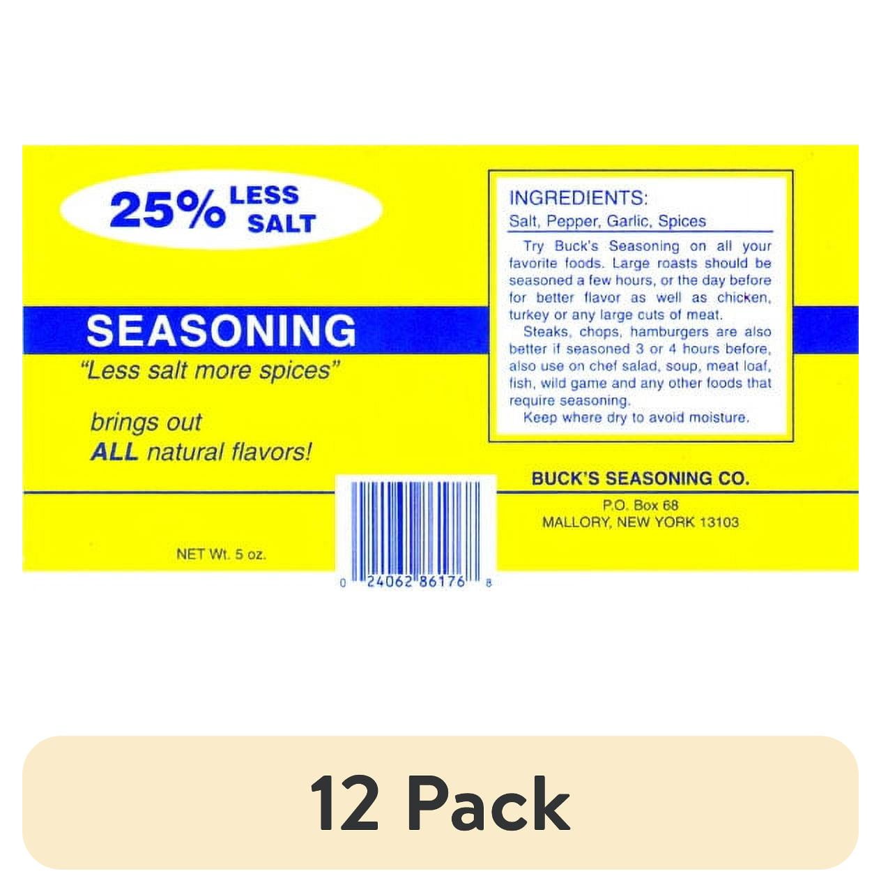 (12 pack) Bucks Low-salt (yell - Walmart.com