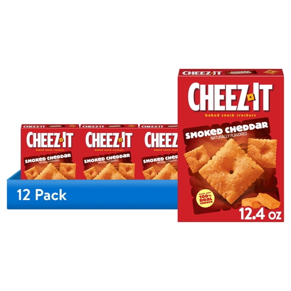Cheez-It Extra Big Cheese Crackers, Baked Snack Crackers, 11.7 oz ...