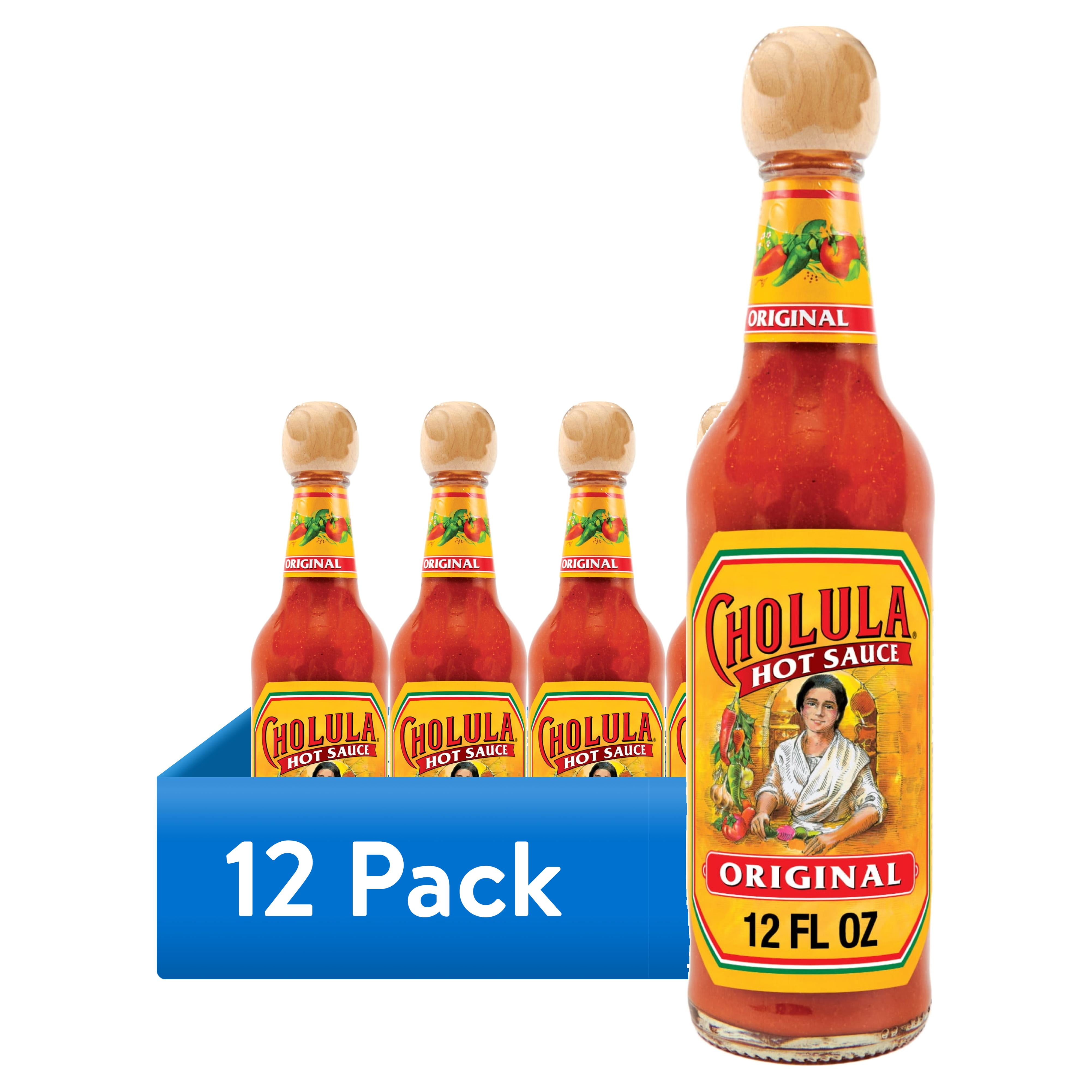 (12 pack) Cholula Kosher Original Hot Sauce, 12 fl oz Bottle - Walmart.com