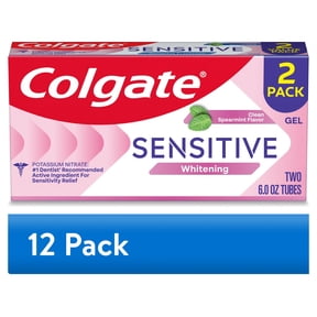 Colgate Sensitive Prevent and Repair Toothpaste, Fluoride Whitening, 6 ...