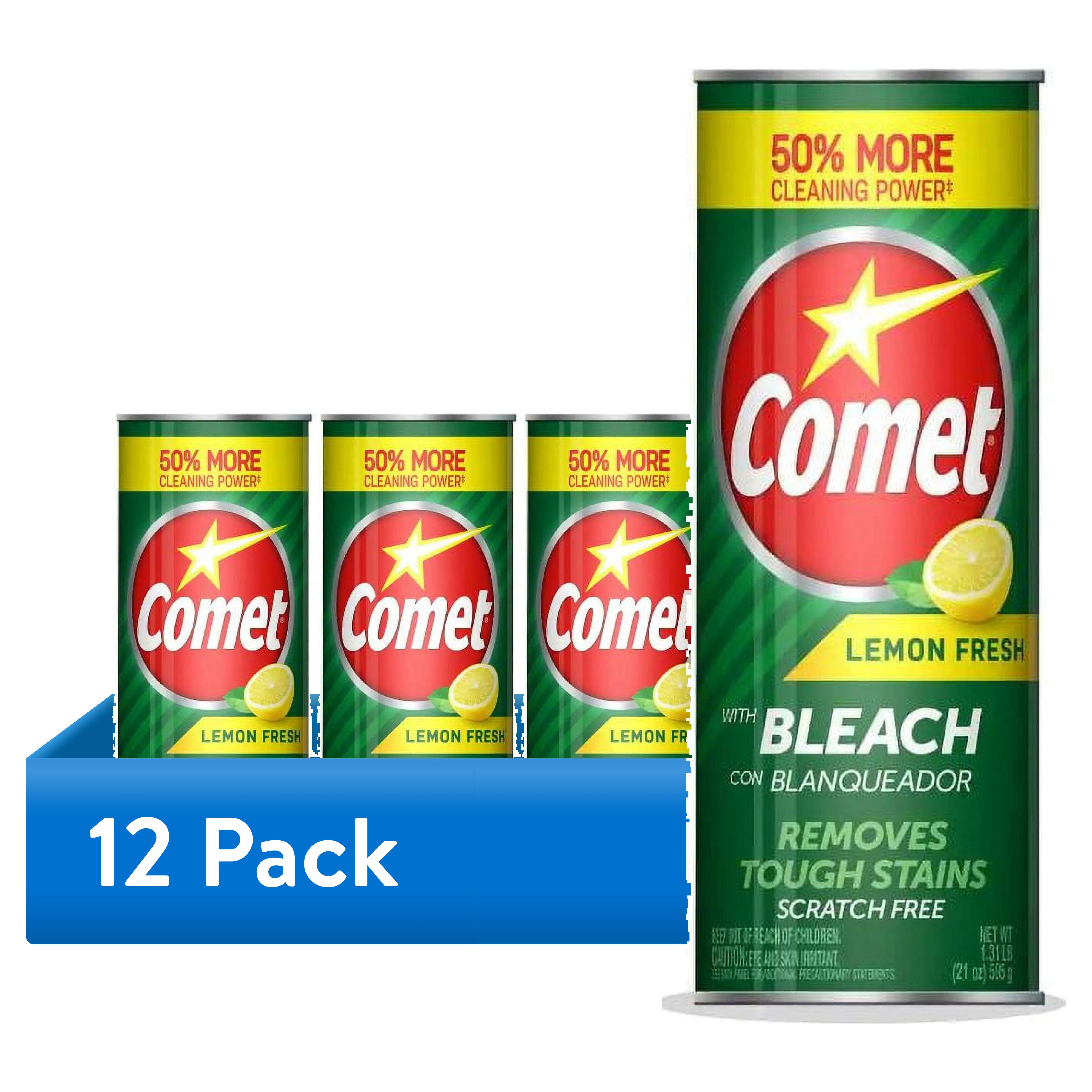 (12 pack) (12 pack) Comet Lemon Fresh Multipurpose Cleaning Powder W ...