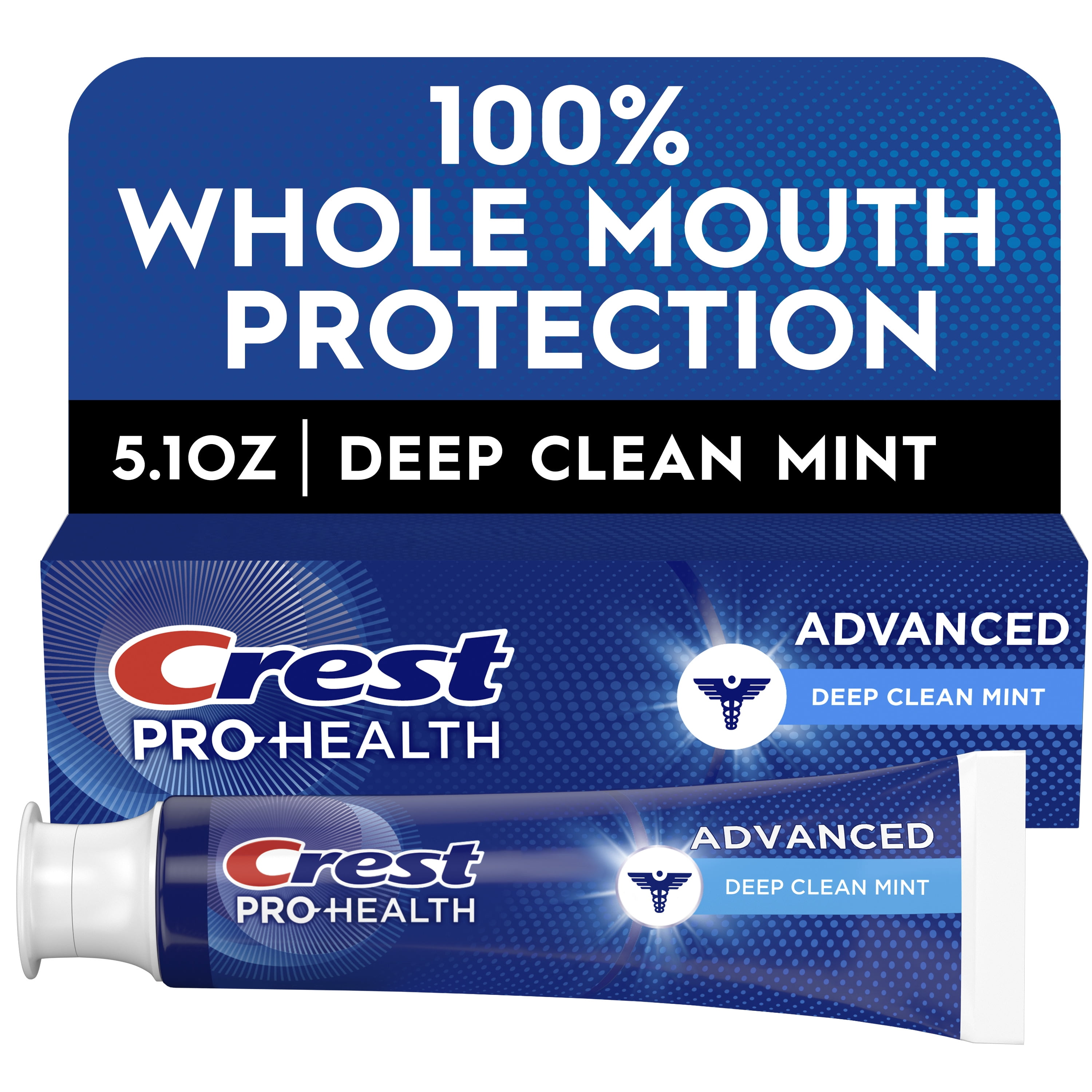 (12 pack) Crest Pro-Health Advanced Deep Clean Mint Toothpaste, 5.1 oz ...