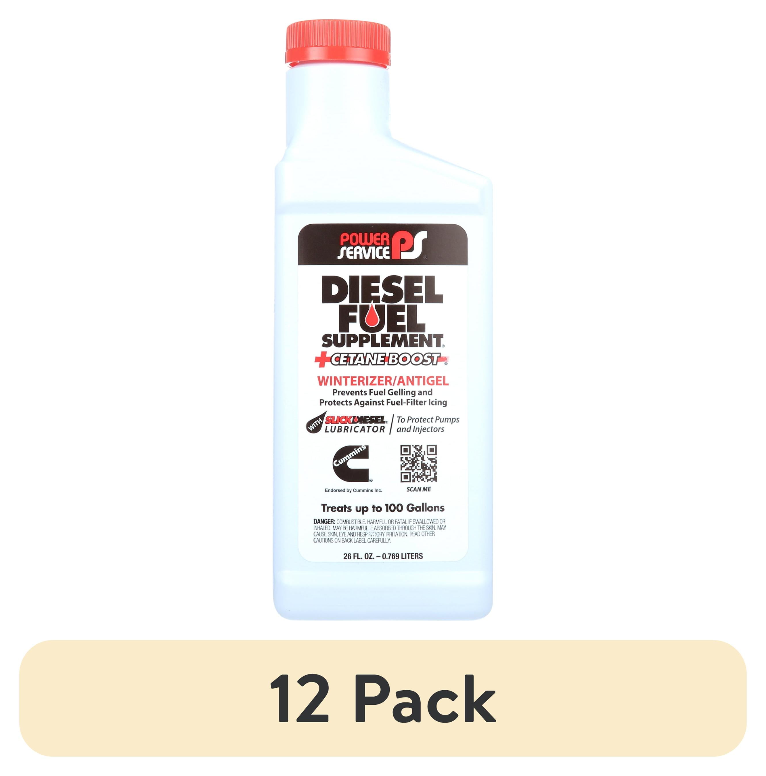 (12 pack) Diesel Fuel Supplement Anti-gel 26oz - Walmart.com