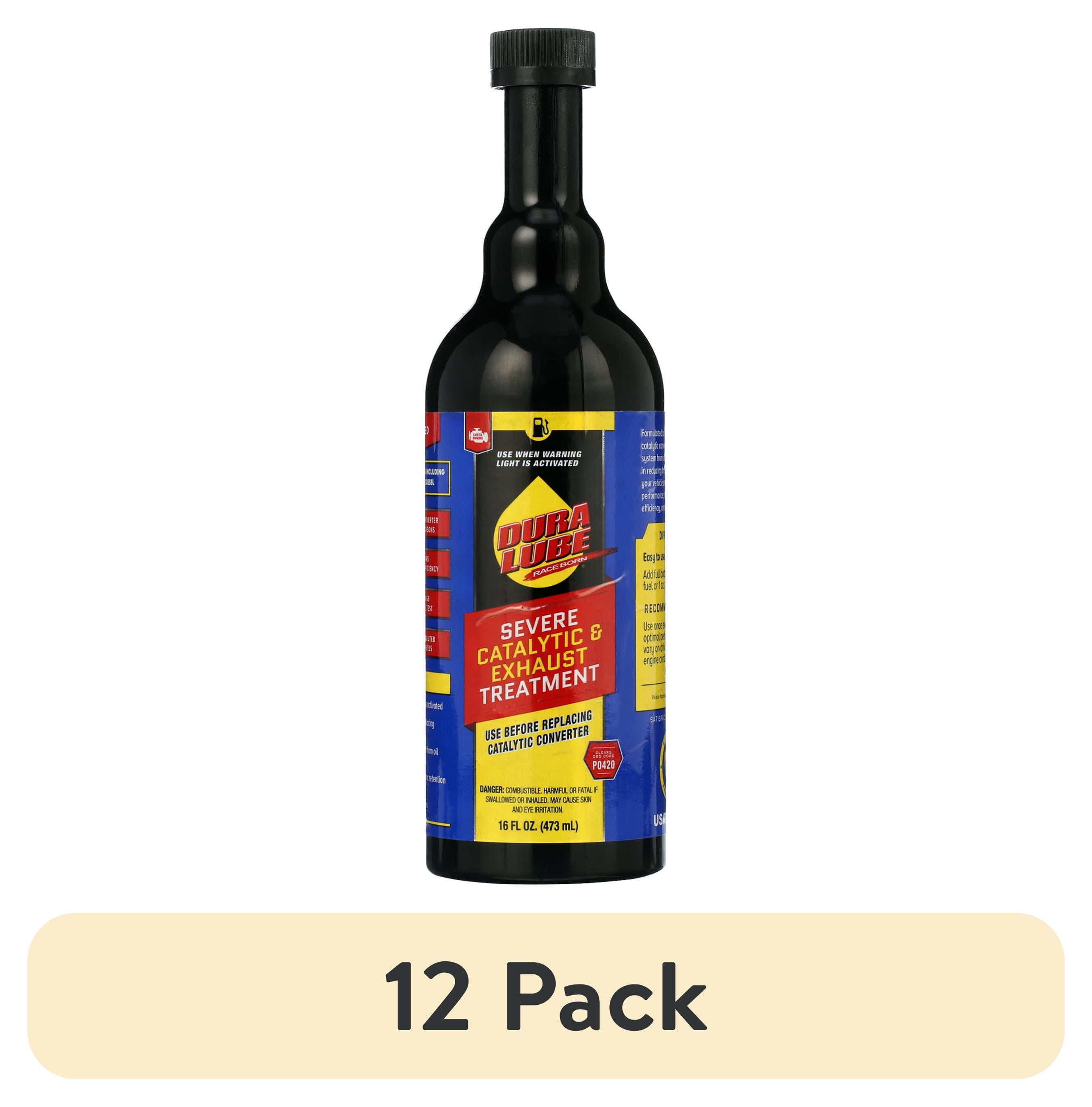 (12 pack) Dura Lube Catalytic & Exhaust System Treatment Emissions ...