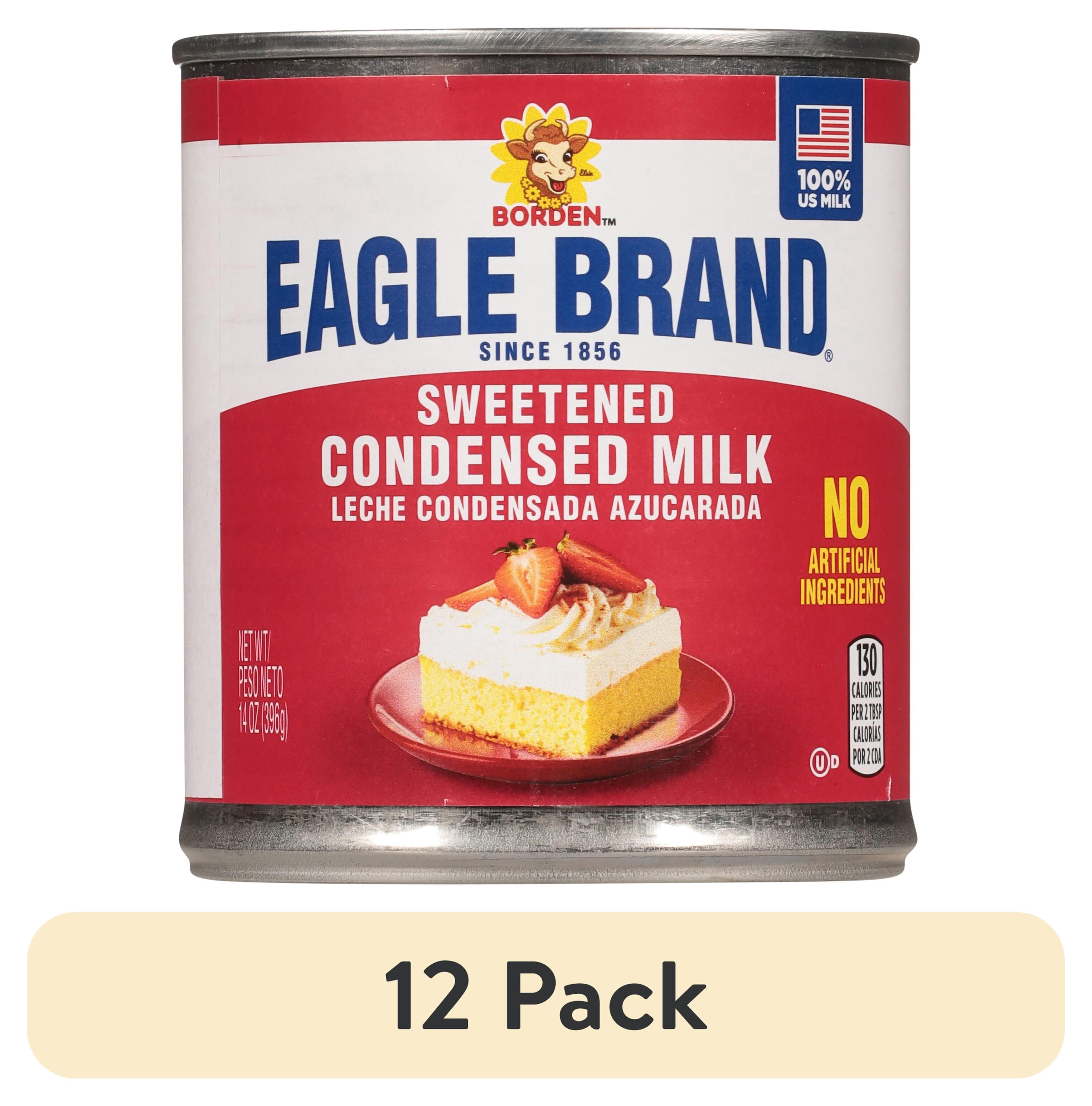 (12 pack) Eagle Brand Sweetened Condensed Milk, 100% US Milk, Gluten ...