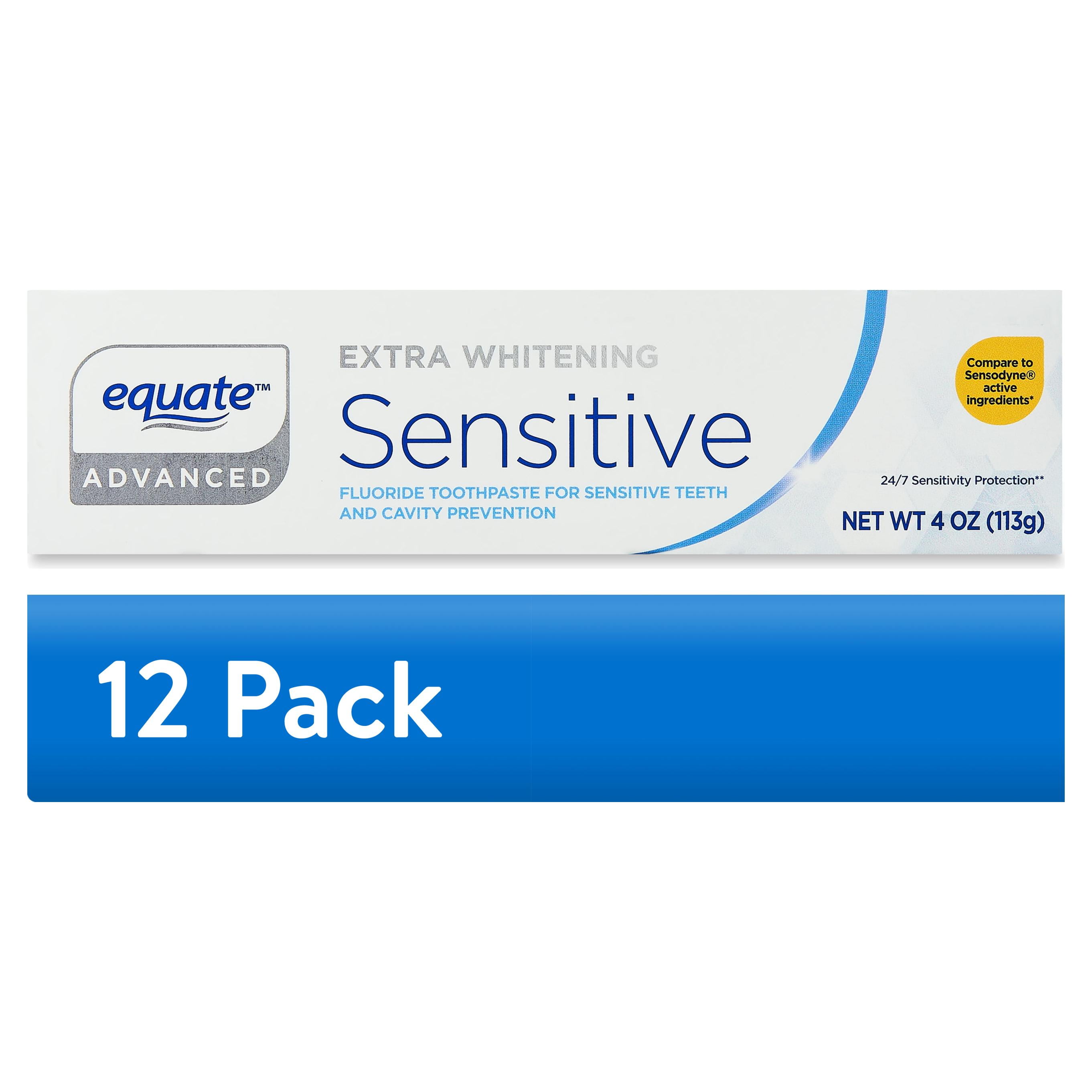 Brandclub - (12 pack) Equate Maximum Strength Sensitive Extra Whitening ...