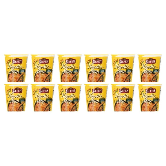 (12 pack) Gefen No Msg Instant Chicken Noodle Soup, 2.3 oz - Walmart.com