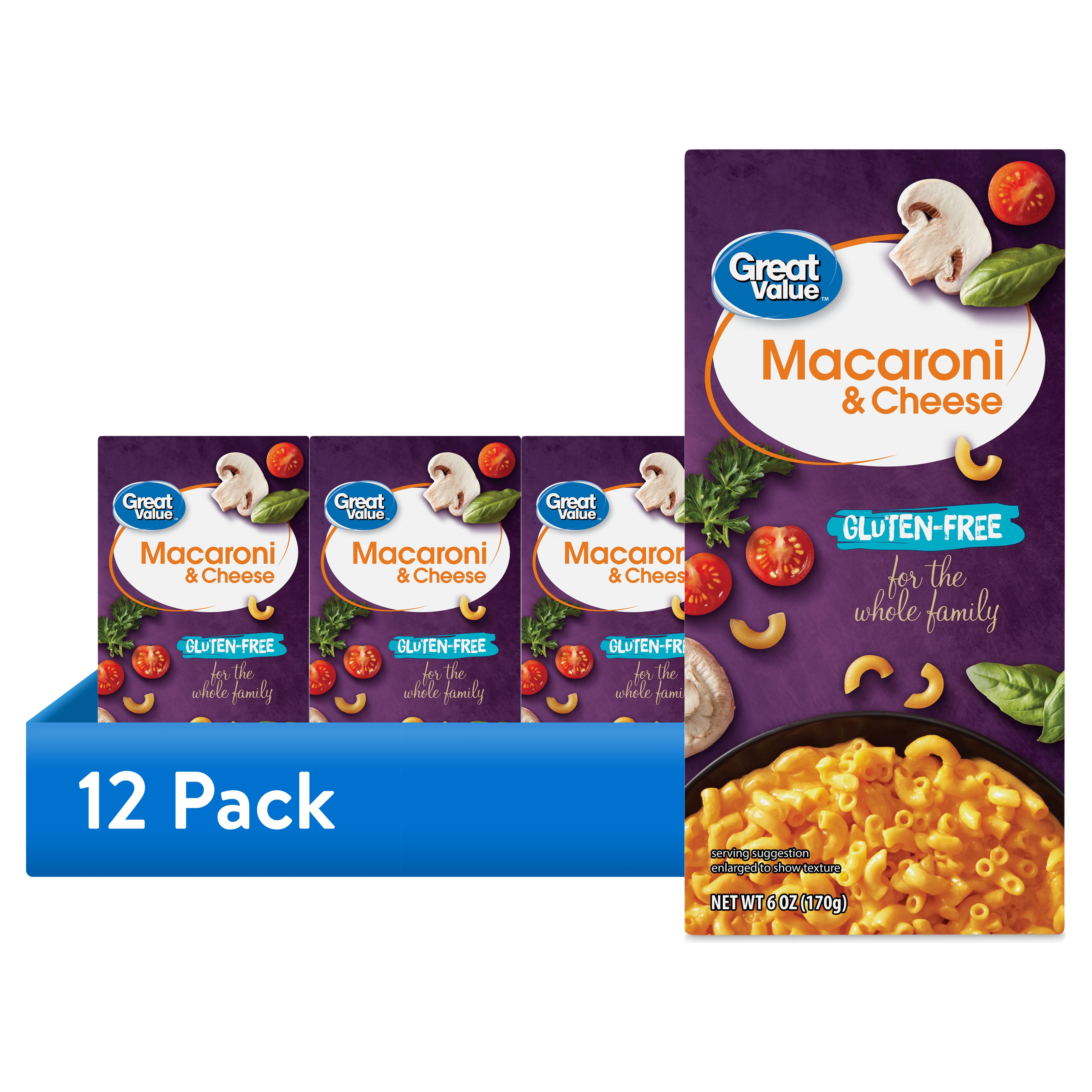 Great Value GF Mac & Cheese | Snack boxes for entertainment - Walmart ...