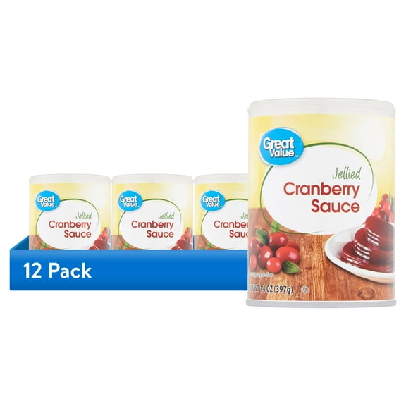 Ocean Spray Whole Cranberry Sauce, Sweet & Tangy Flavor, 14 oz ...