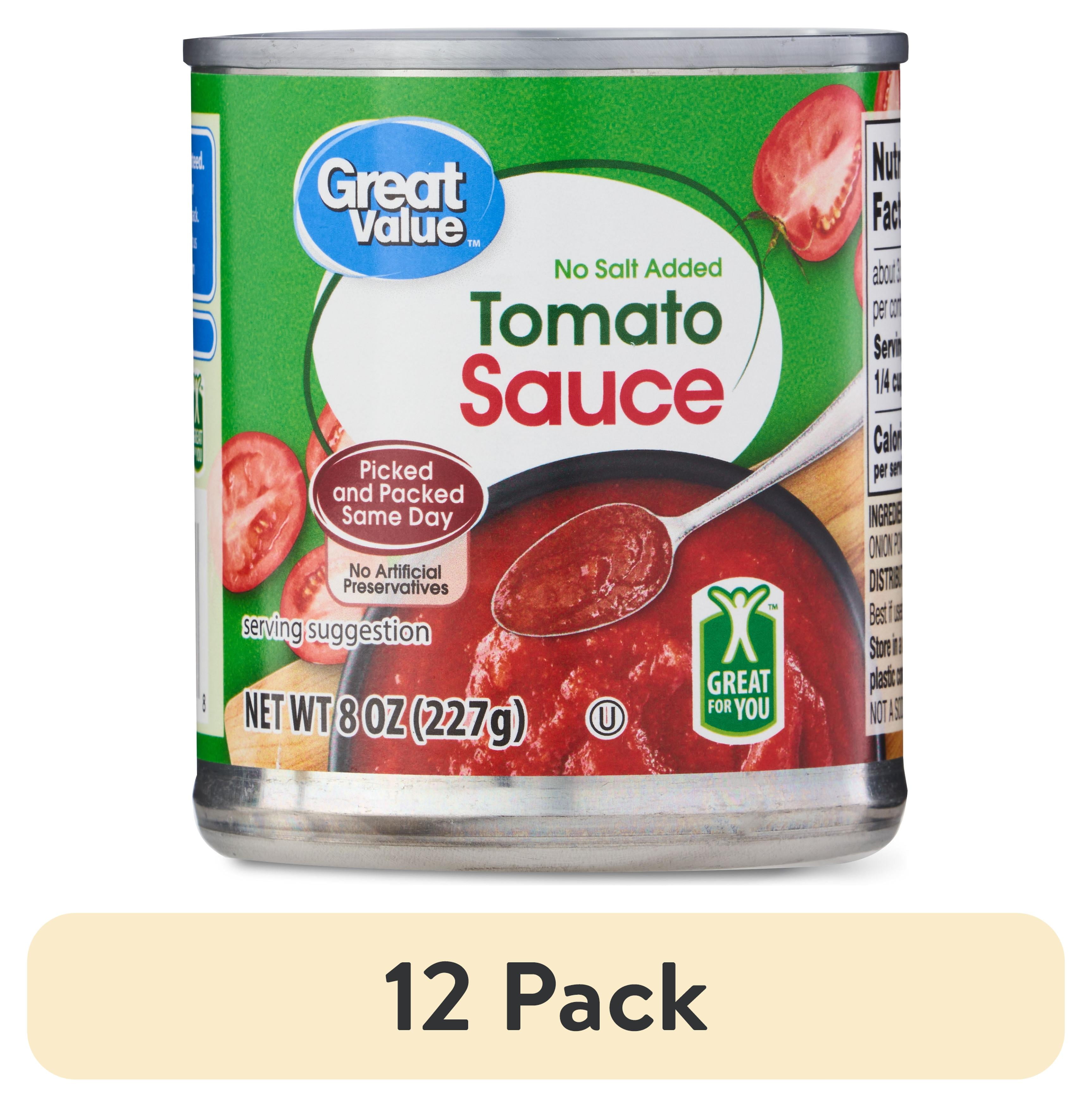Great Value Tomato Sauce | Pasta sauces for grocery retail - Walmart ...