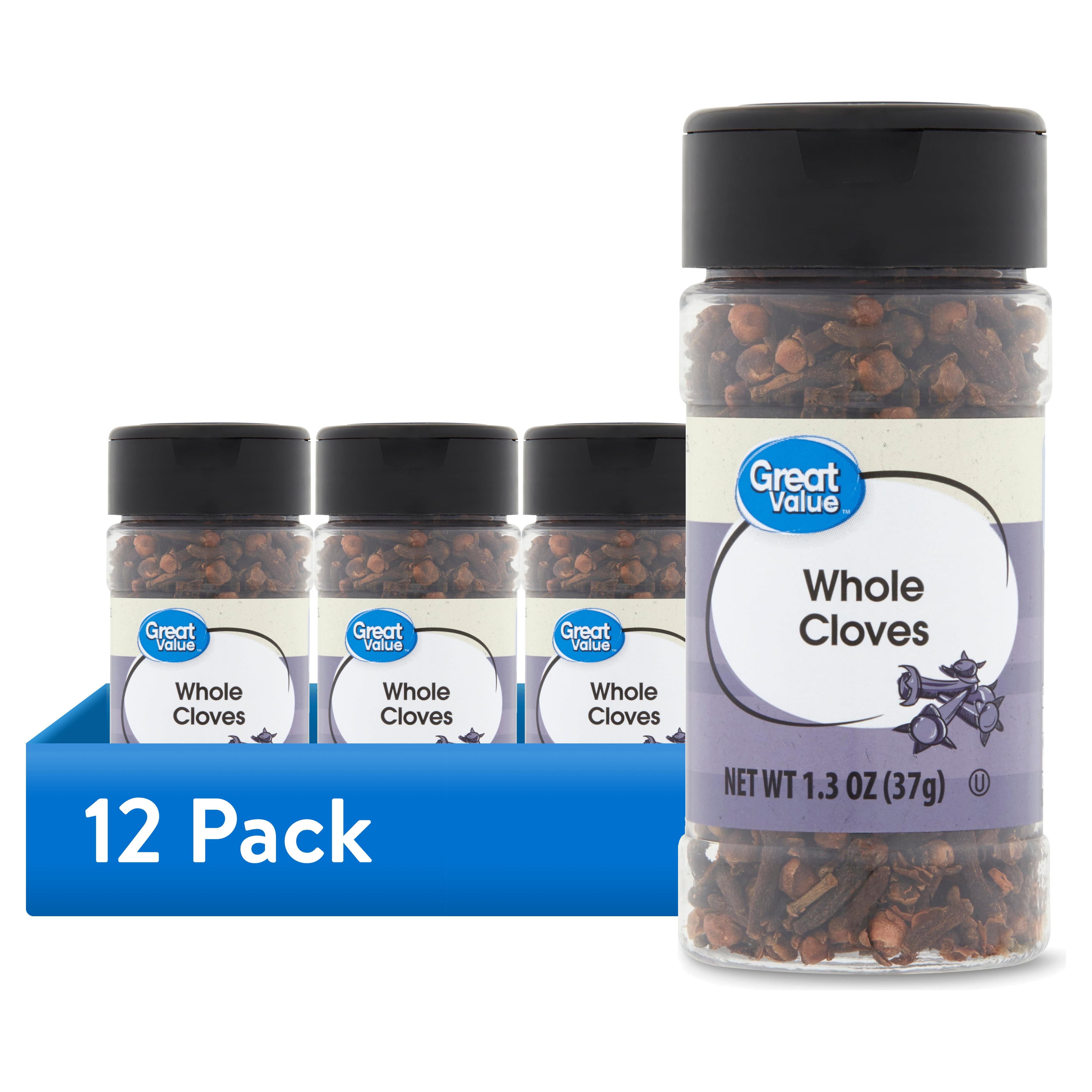 (12 pack) Great Value Whole Cloves, 1.3 oz - Walmart.com