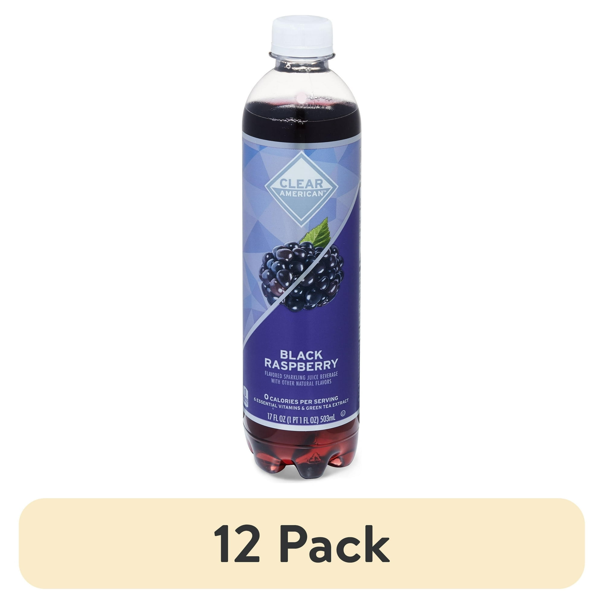 (12 pack) Ice Black Raspberry 17 fl oz - Walmart.com