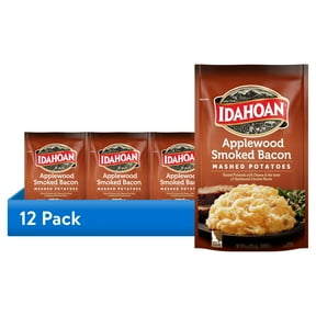 Idahoan Real Potato Packets, Buttery Homestyle & Roasted Garlic Mixes ...