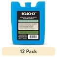 (12 pack) Igloo MaxCold Small Ice Freeze Block, Blue, Best Used for On ...