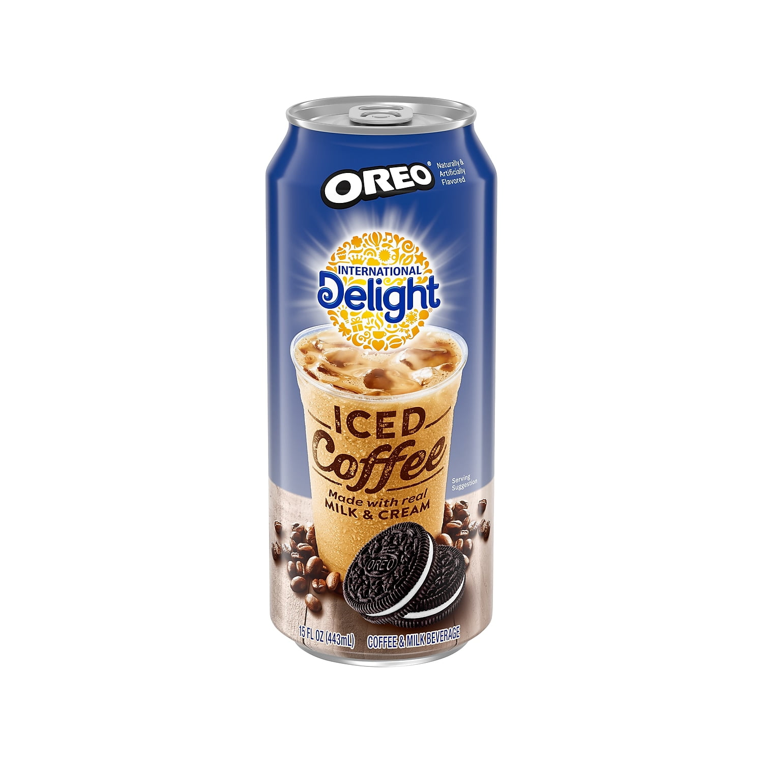 International Delight OREO Cookies Iced Coffee, Caffeinated Beverage ...