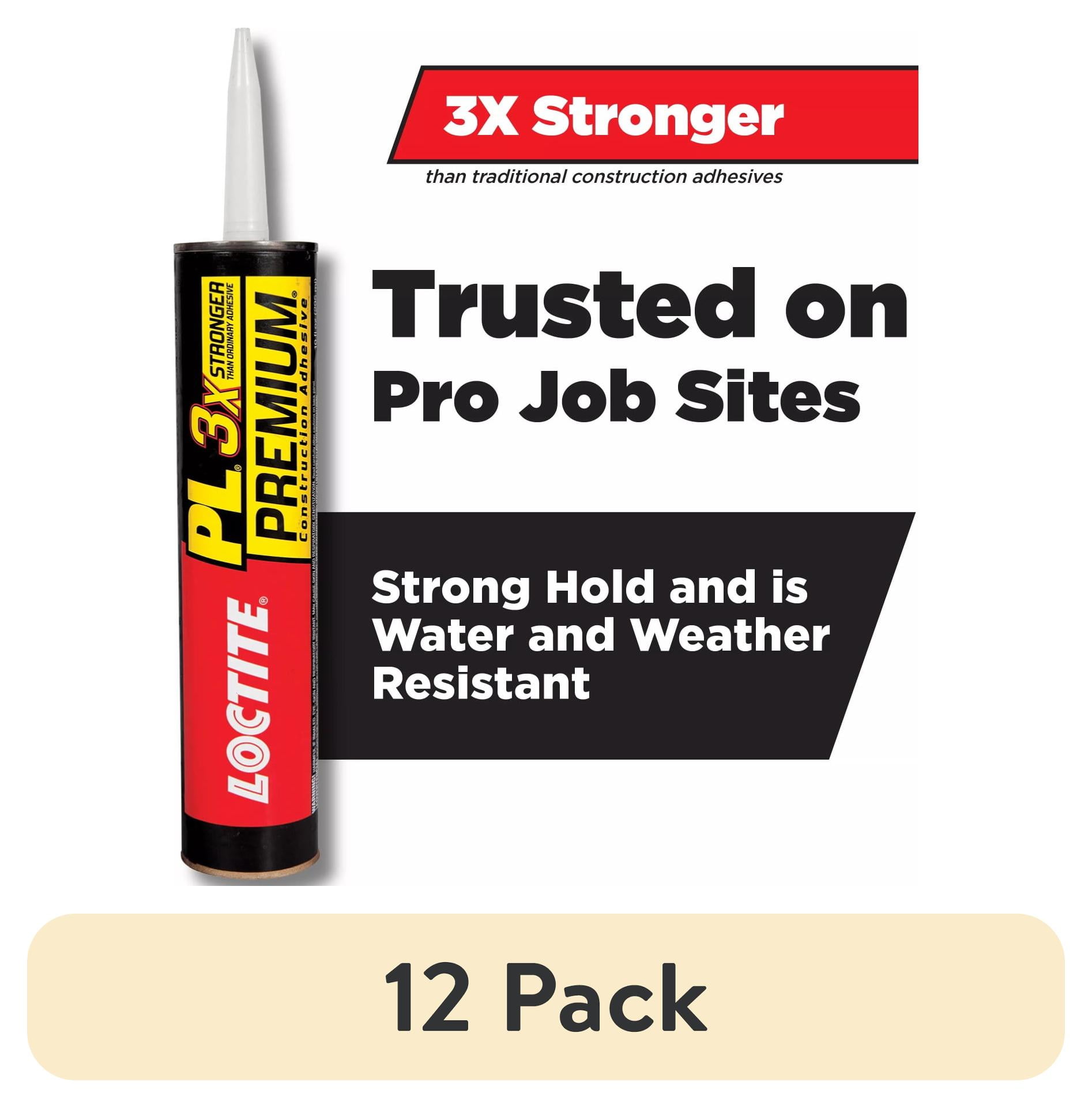 (12 pack) Loctite Pl Premium Polyurethane Construction Adhesive Pack of ...