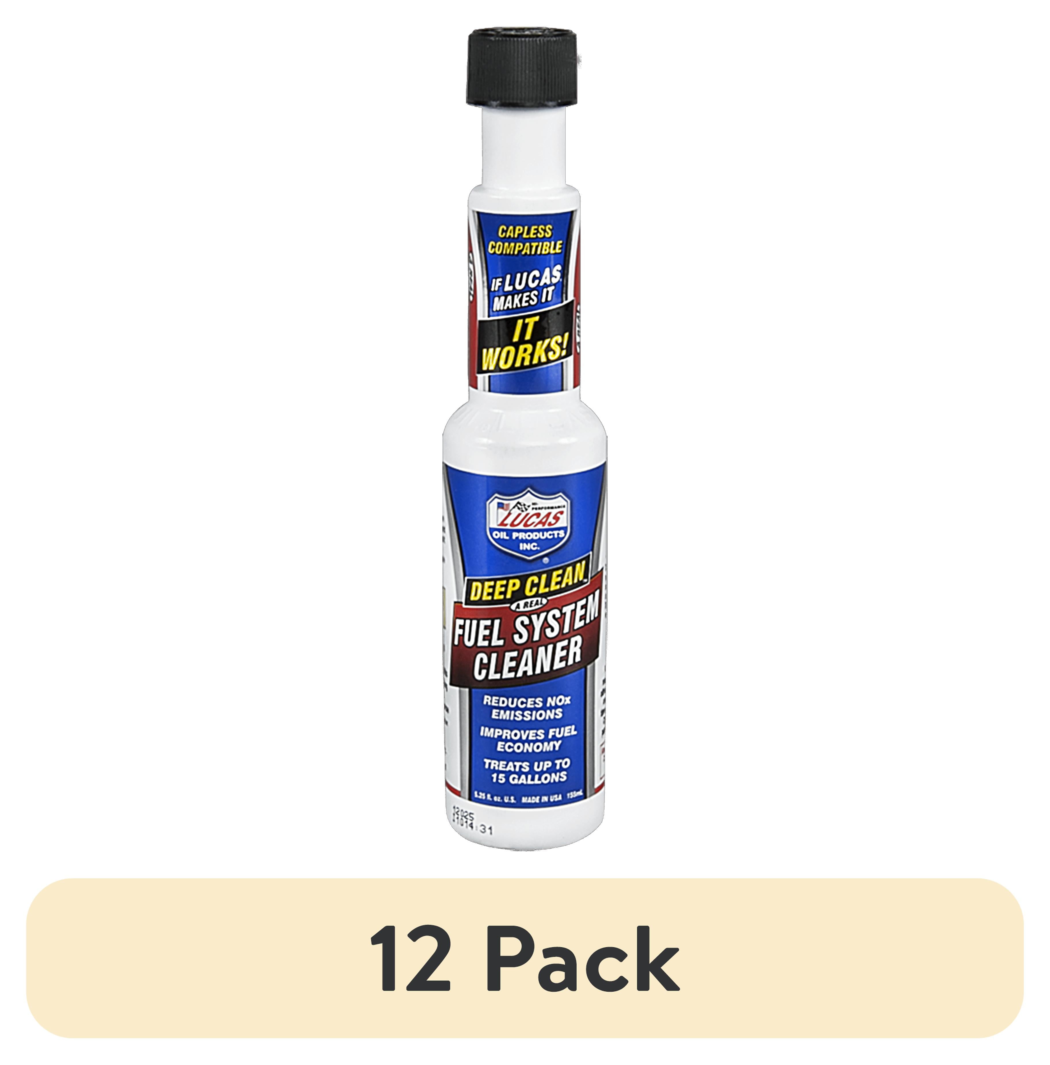 (12 pack) Lucas Oil 10669 Deep Clean Fuel System Cleaner 5.25 Ounce ...