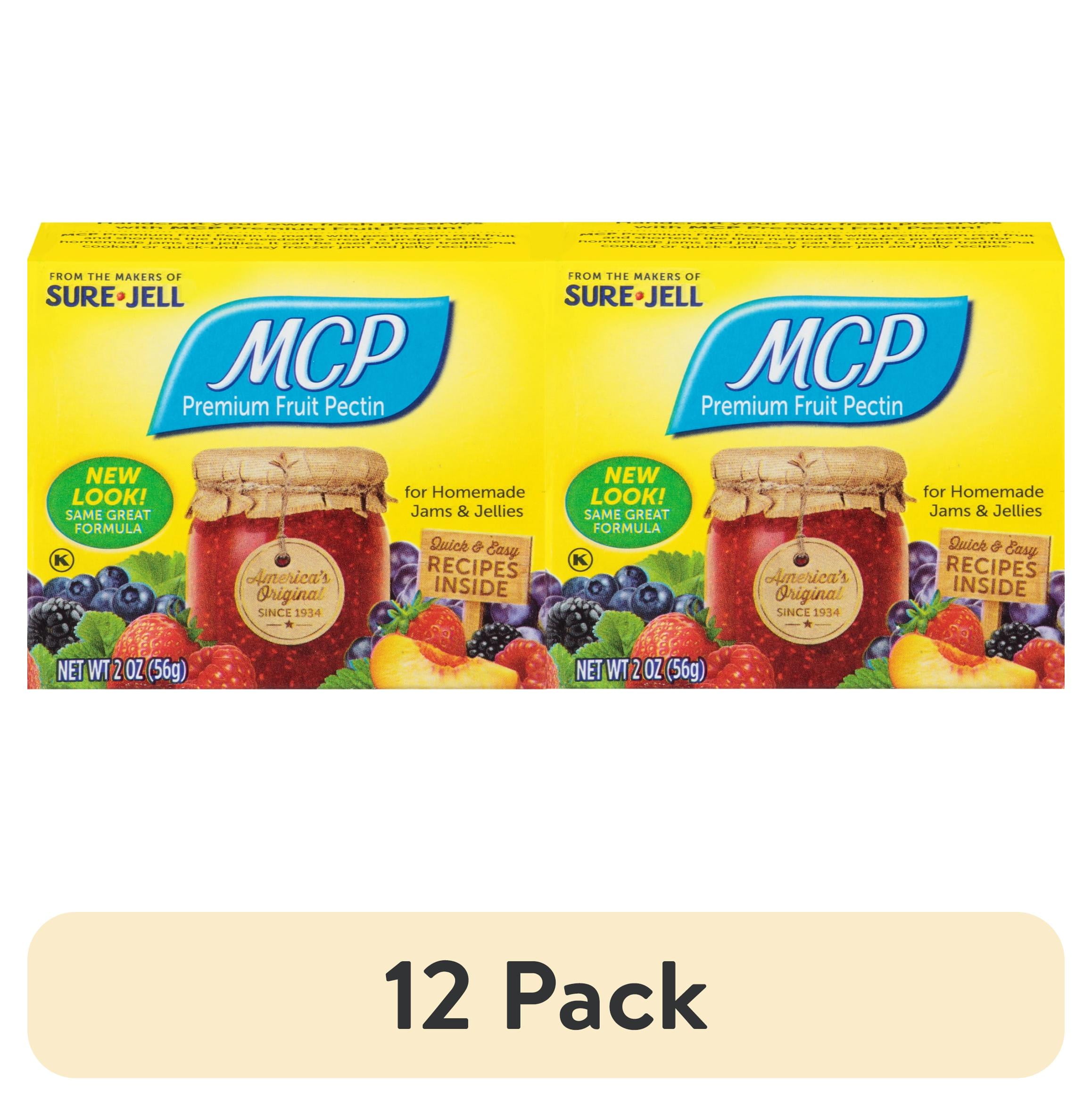 (12 pack) MCP Premium Fruit Pectin Value Pack, Bulk Canning Supplies for Homemade Jam and Jelly ...