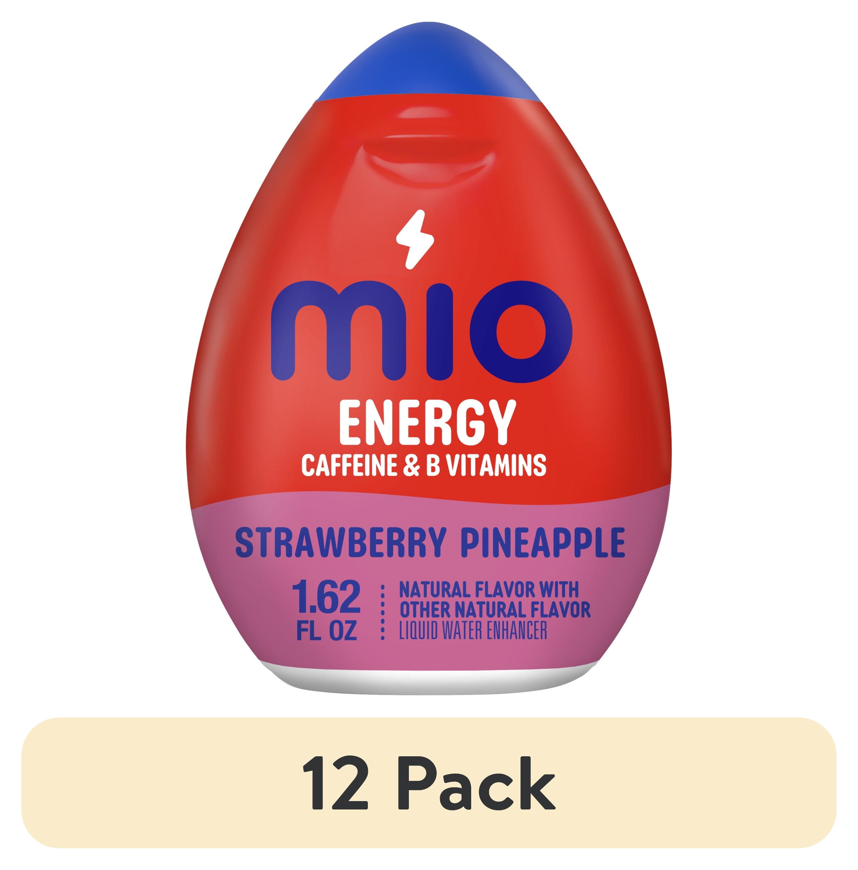 (12 pack) MiO Energy Strawberry Pineapple Smash Sugar Free Water ...