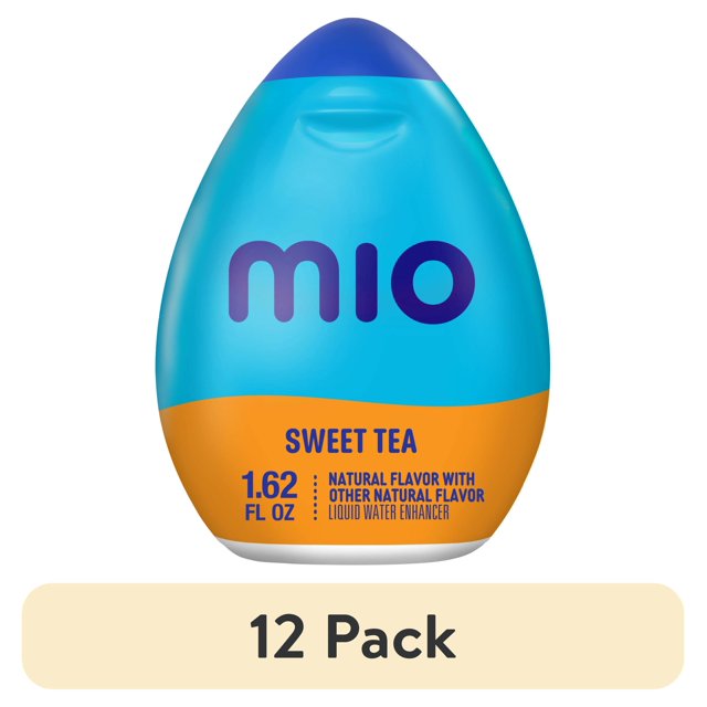 (12 pack) MiO Sweet Tea Sugar Free Water Enhancer, 1.62 fl oz Bottle ...
