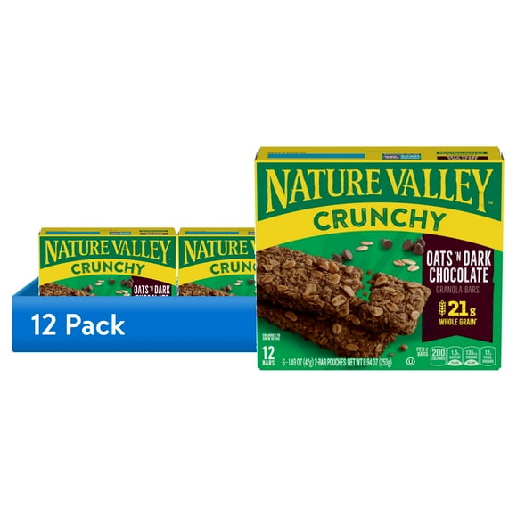 Nature Valley Crunchy Bars in Granola Bars - Walmart.com