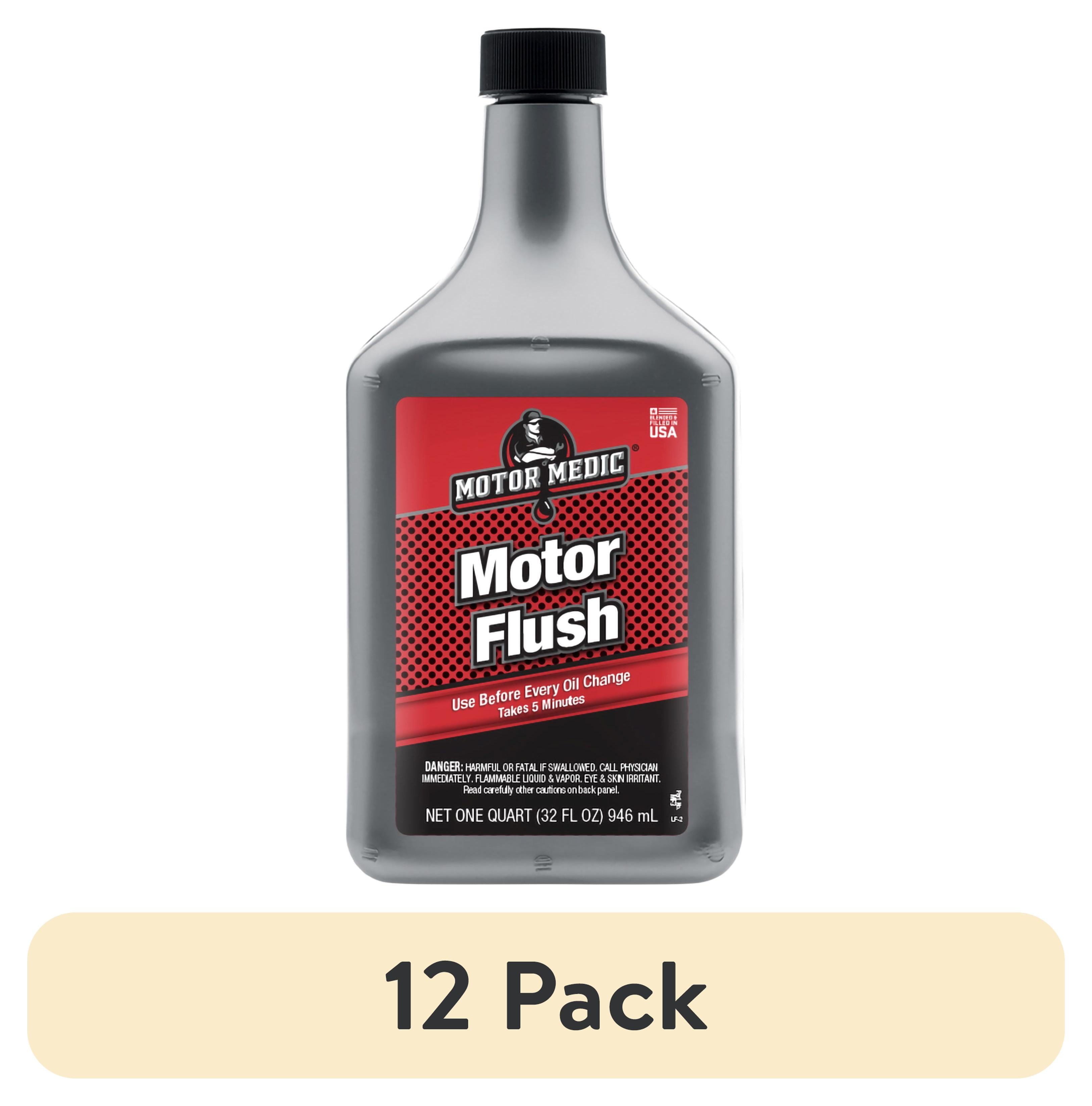 (12 pack) Niteo Products Motor Medic Engine Flush Additive, 32 fl oz ...
