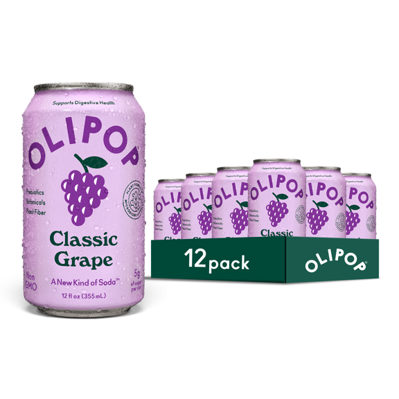 Poppi Ginger Fizz Prebiotic Soda, 12 oz, 12 pack cans - Walmart.com