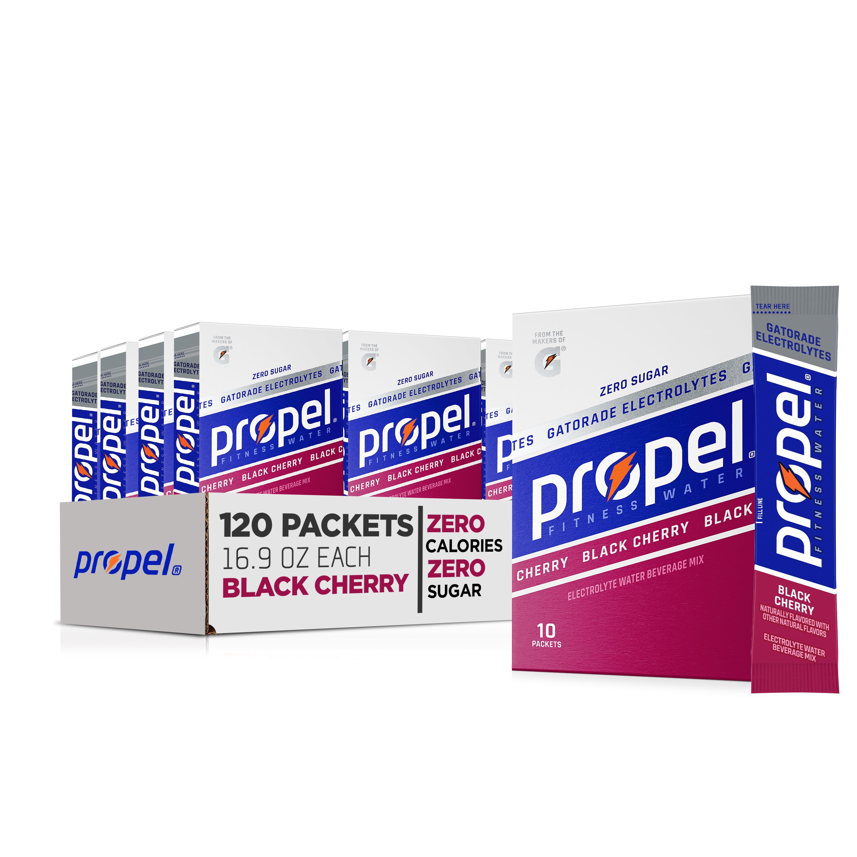 (12 pack) Propel Electrolyte Enhanced Water Drink Mix Powder Packets ...