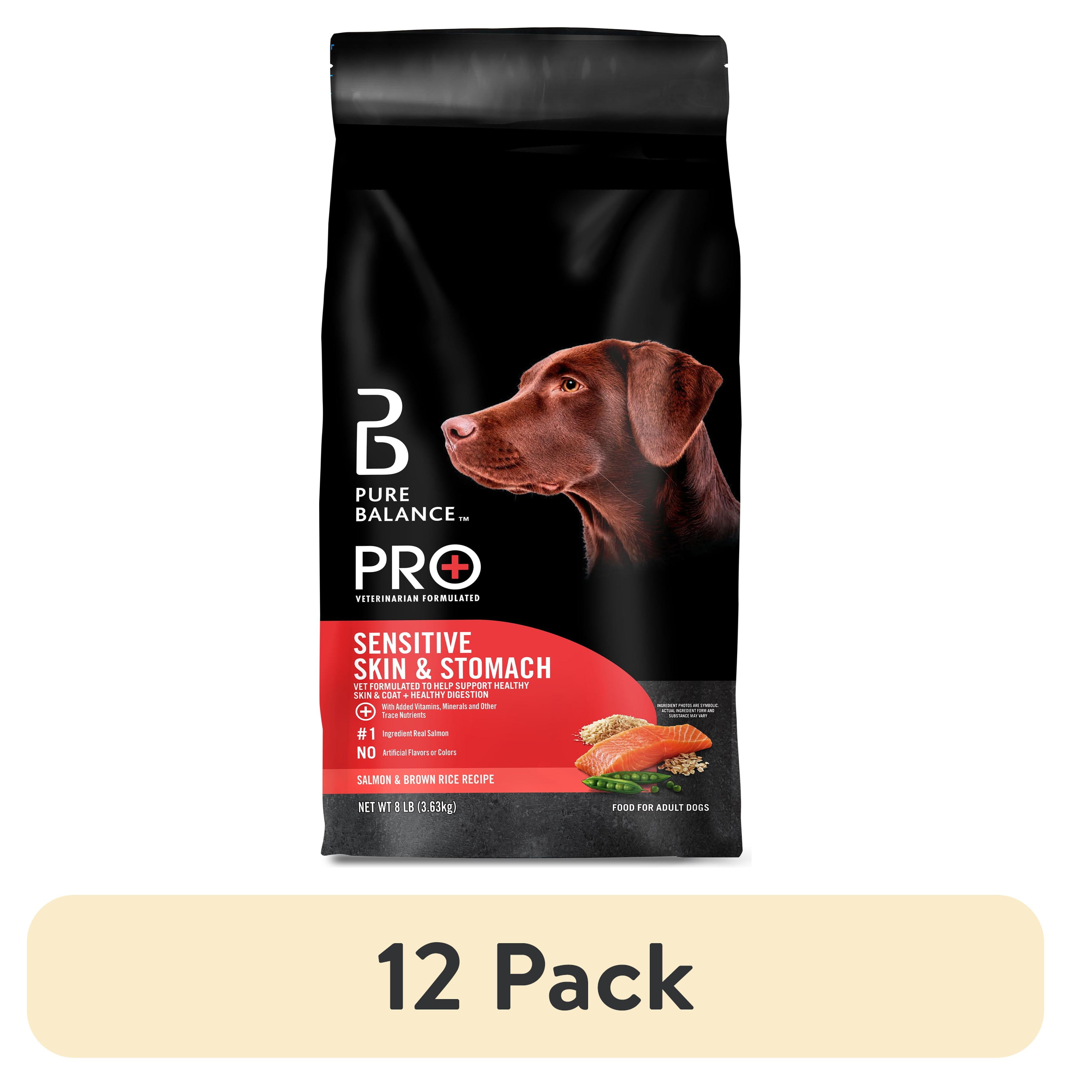 (12 pack) Pure Balance Pro+ Sensitive Skin & Stomach Dog Food, Salmon ...