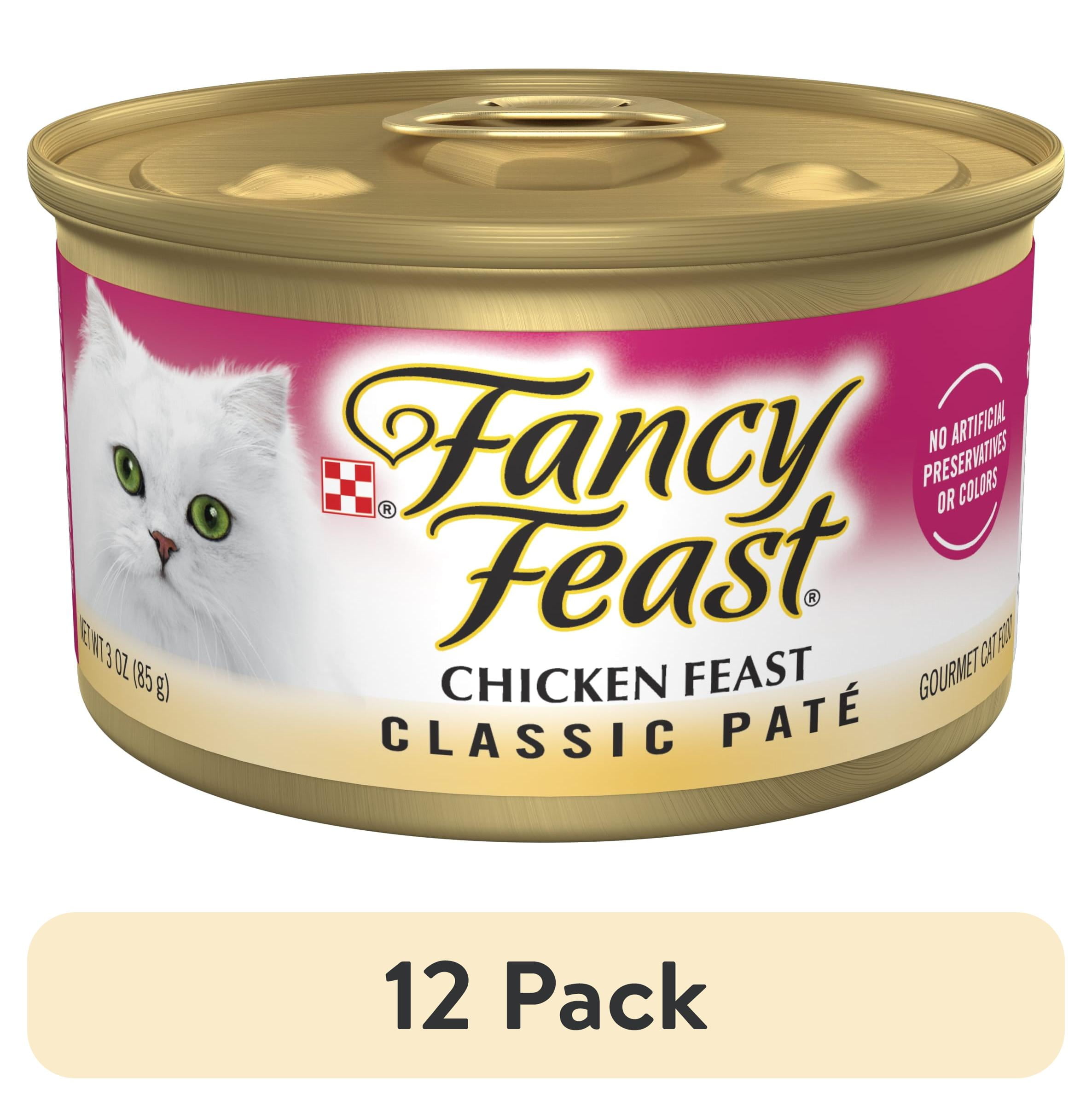 (12 pack) Purina Fancy Feast Classic Pate Kitten Food, Wet Cat Food ...