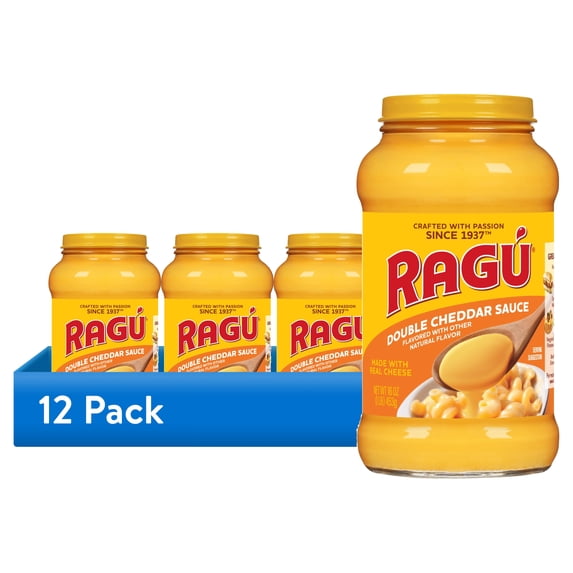 (12 pack) RAGU Double Cheddar Pasta Sauce, 16 oz - Walmart.com