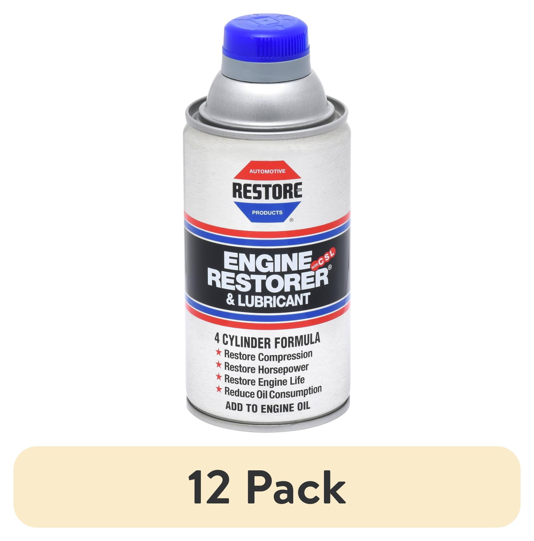 (12 pack) Restore 4-Cylinder Formula Engine Restorer and Lubricant - 9 ...