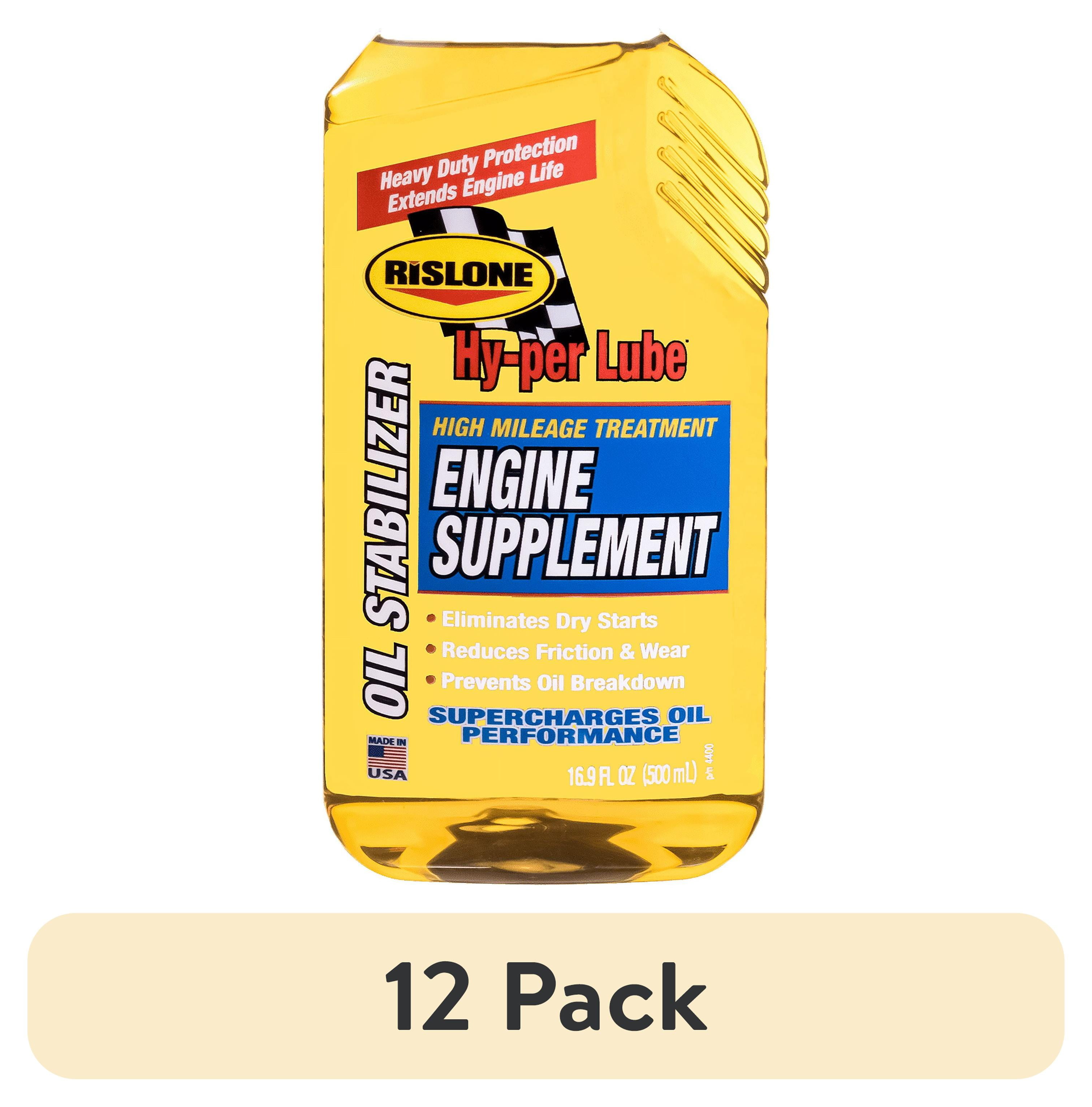 (12 pack) Rislone Hy-per Lube High Mileage Oil Stabilizer, 16.9 oz - Walmart.com