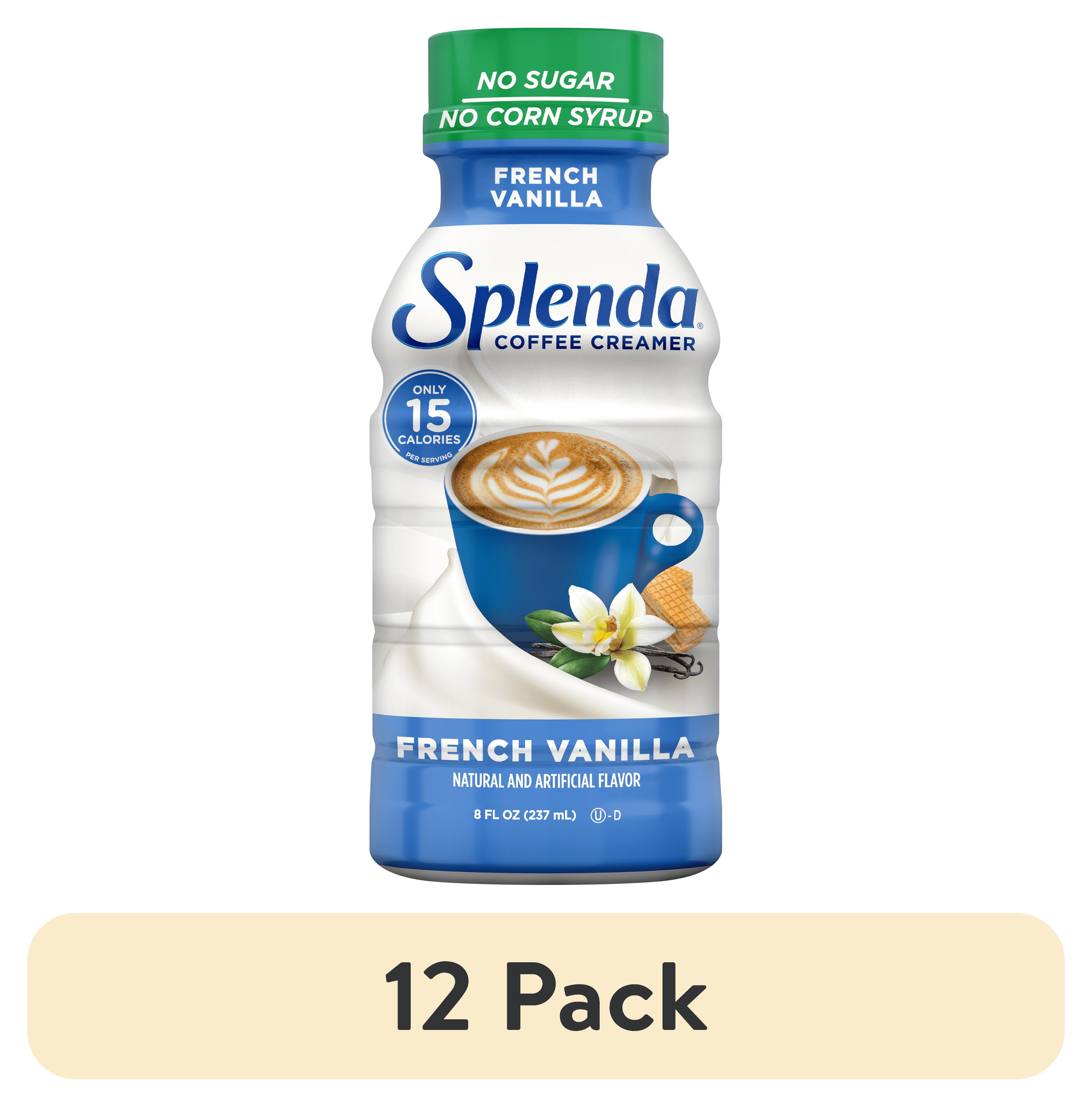 (12 pack) SPLENDA Sugar Free, Low Calorie French Vanilla Coffee Creamer ...