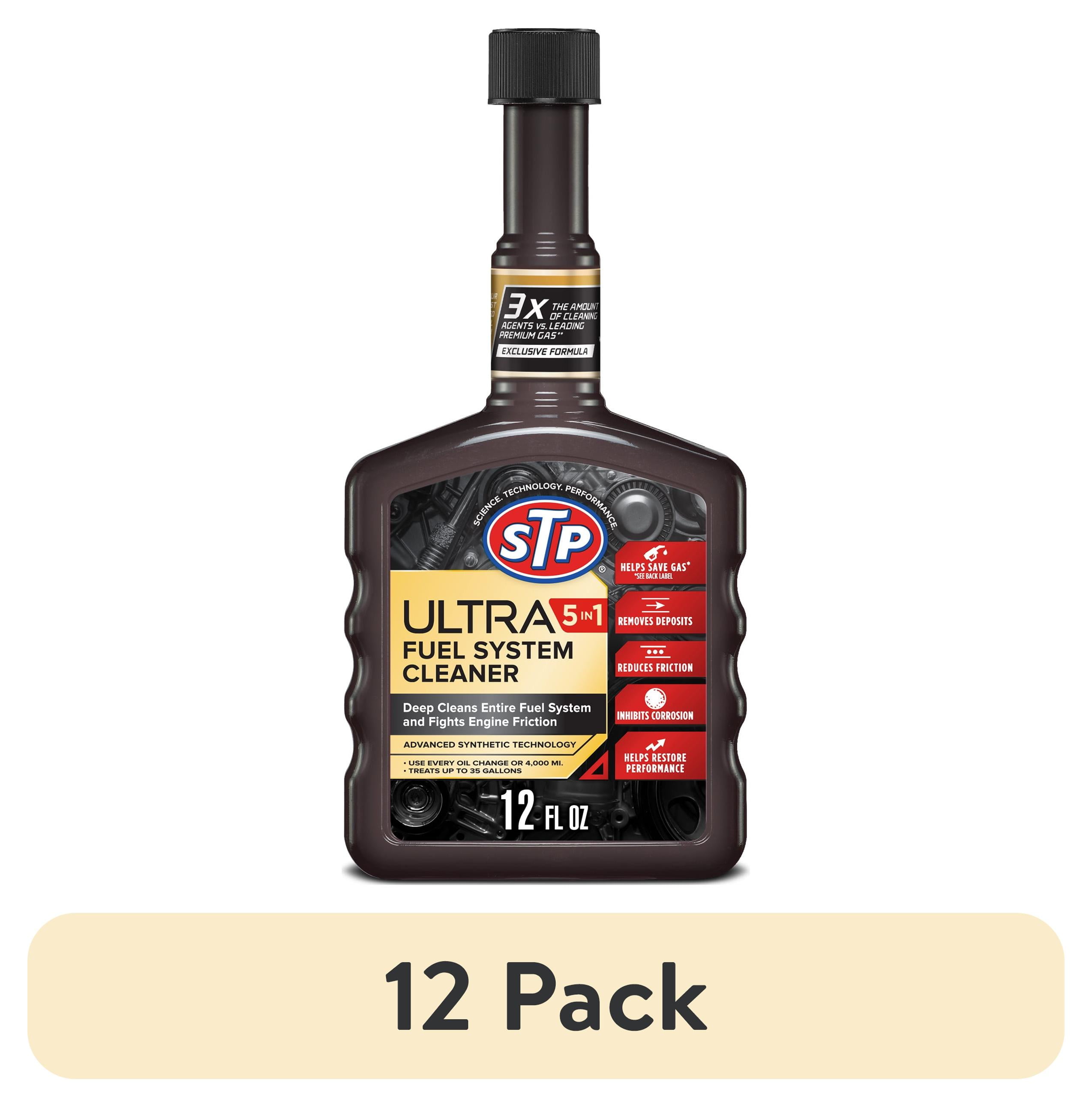(12 pack) STP (R) Ultra 5 in 1 Fuel System Cleaner - 12 OZ - Walmart.com