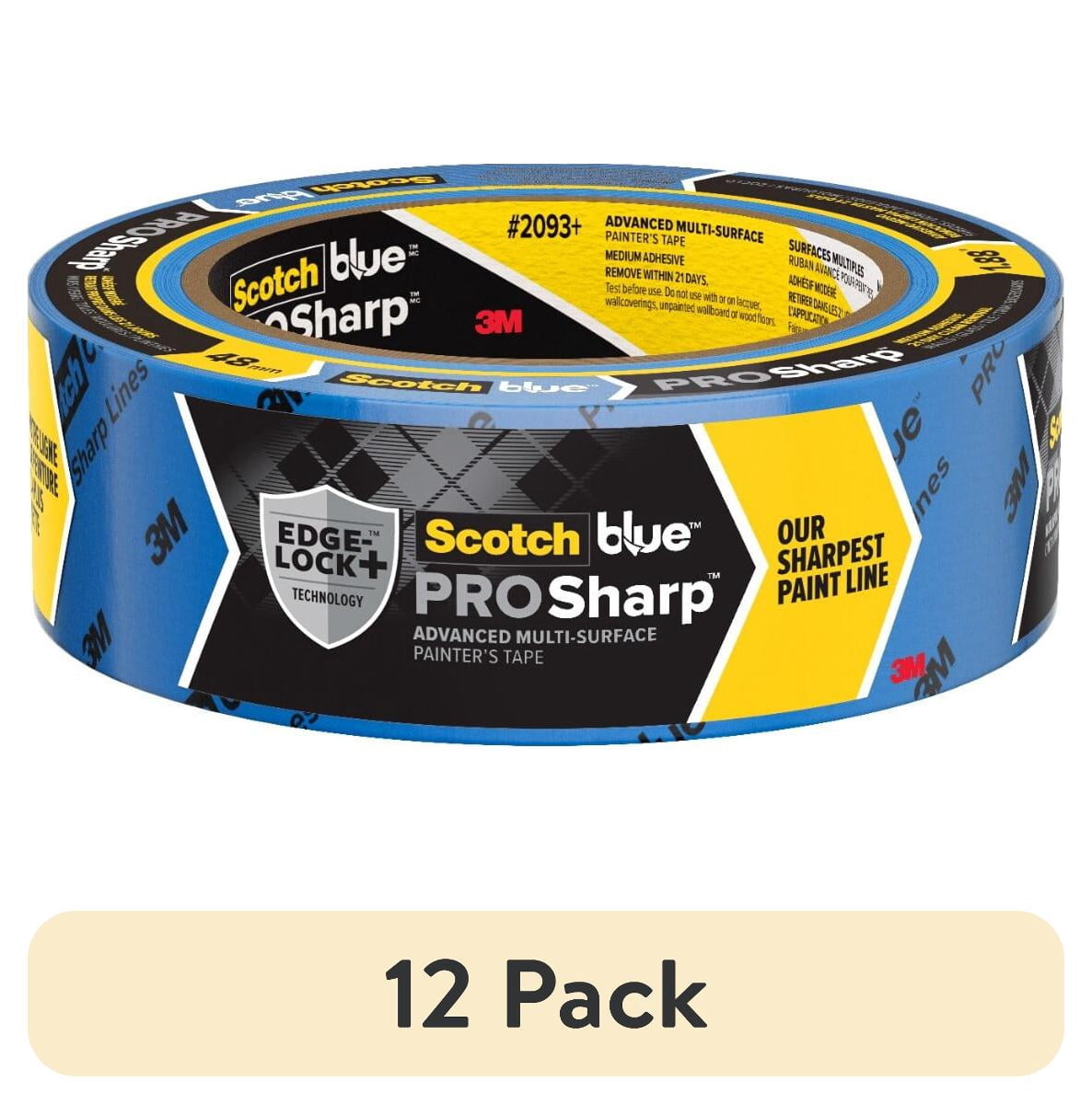(12 pack) ScotchBlue PROSharp Painter's Tape, Blue, 1.88 in x 60 yd, 1 ...