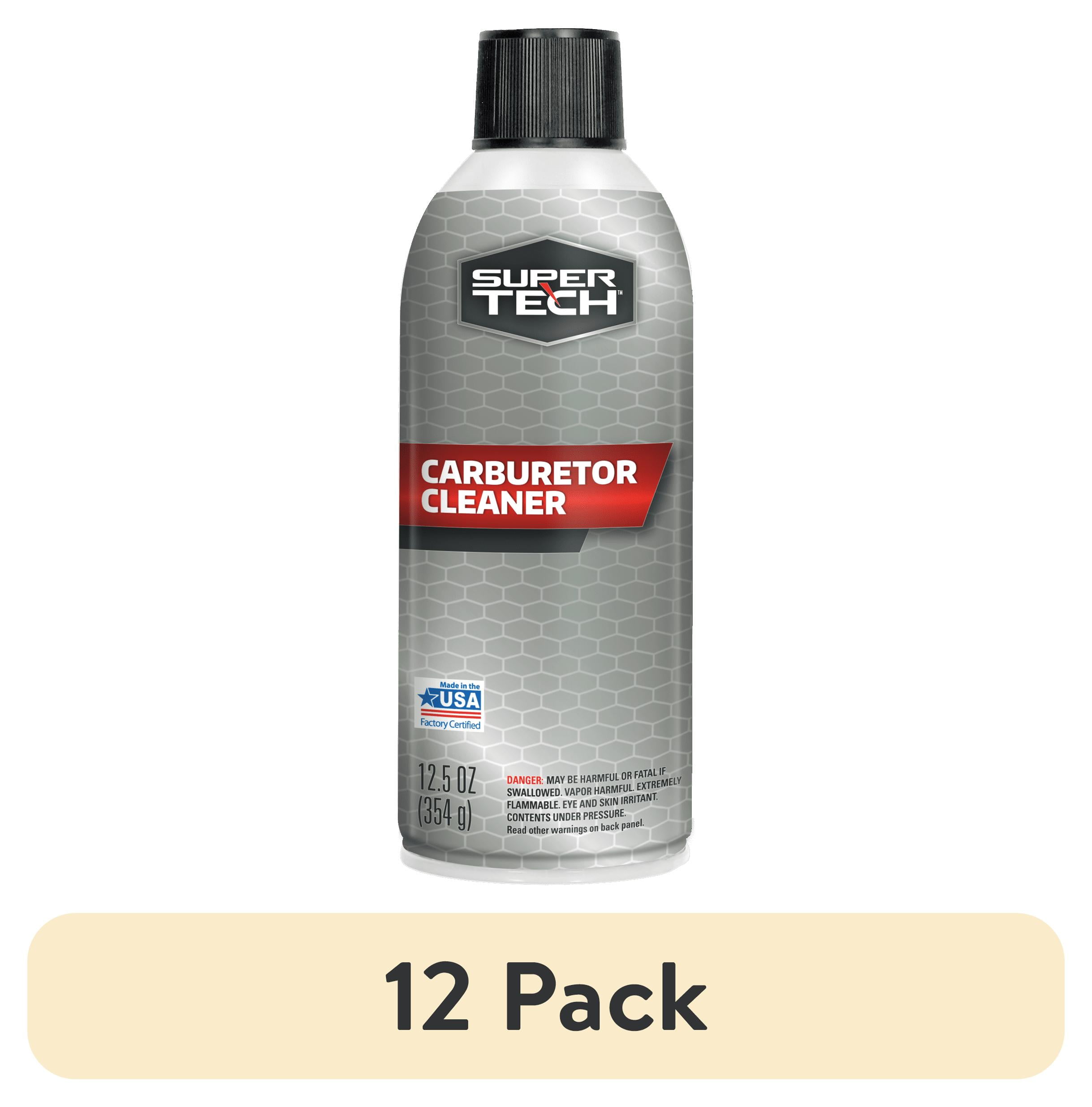 (12 pack) Super Tech Universal Carburetor Cleaner, 12.5 oz (1 Count ...