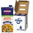 (12 pack) Swanson 33% Less Sodium Chicken Broth, 32 oz Carton - Walmart.com