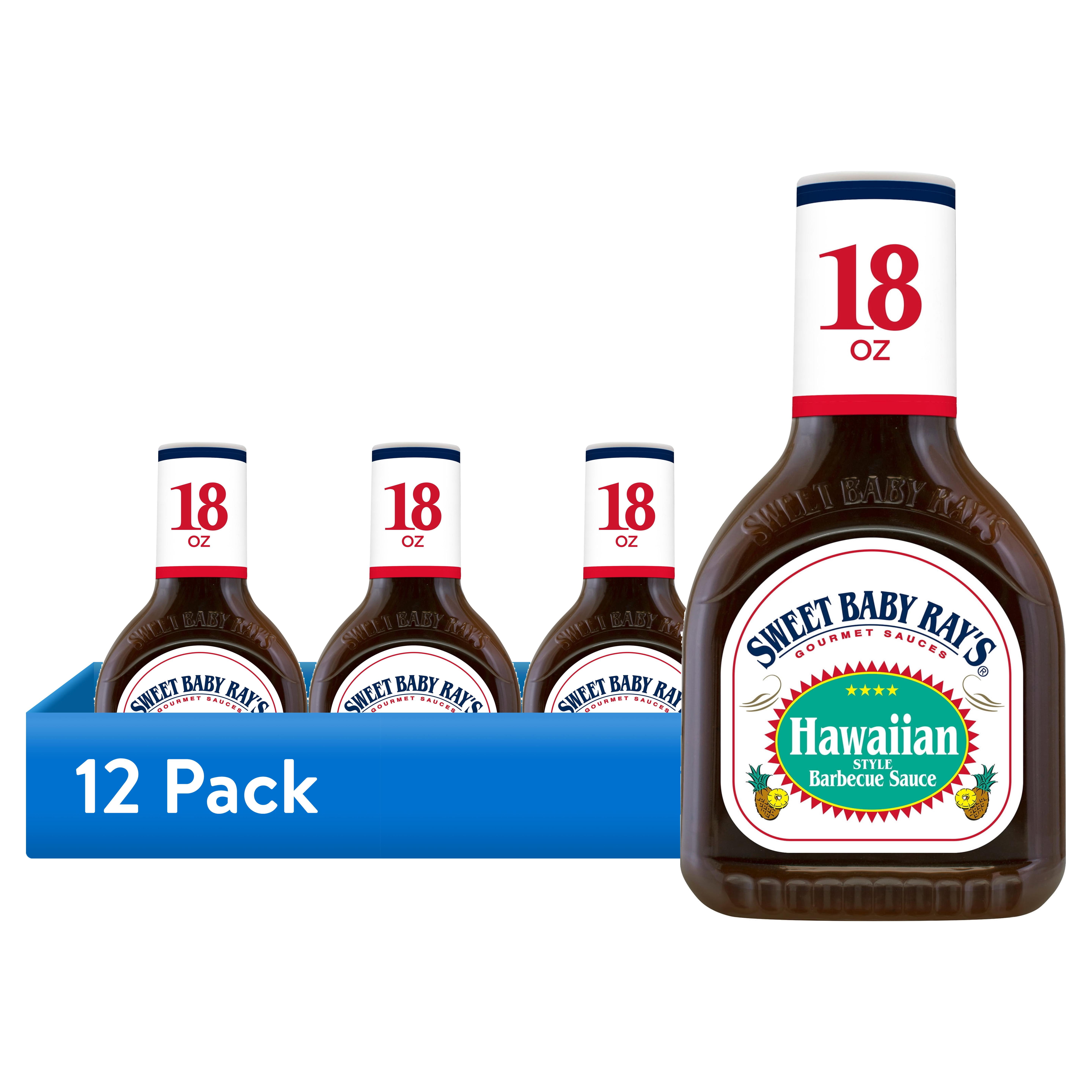 (12 pack) Sweet Baby Ray's® Hawaiian Style Barbecue Sauce 18 oz ...